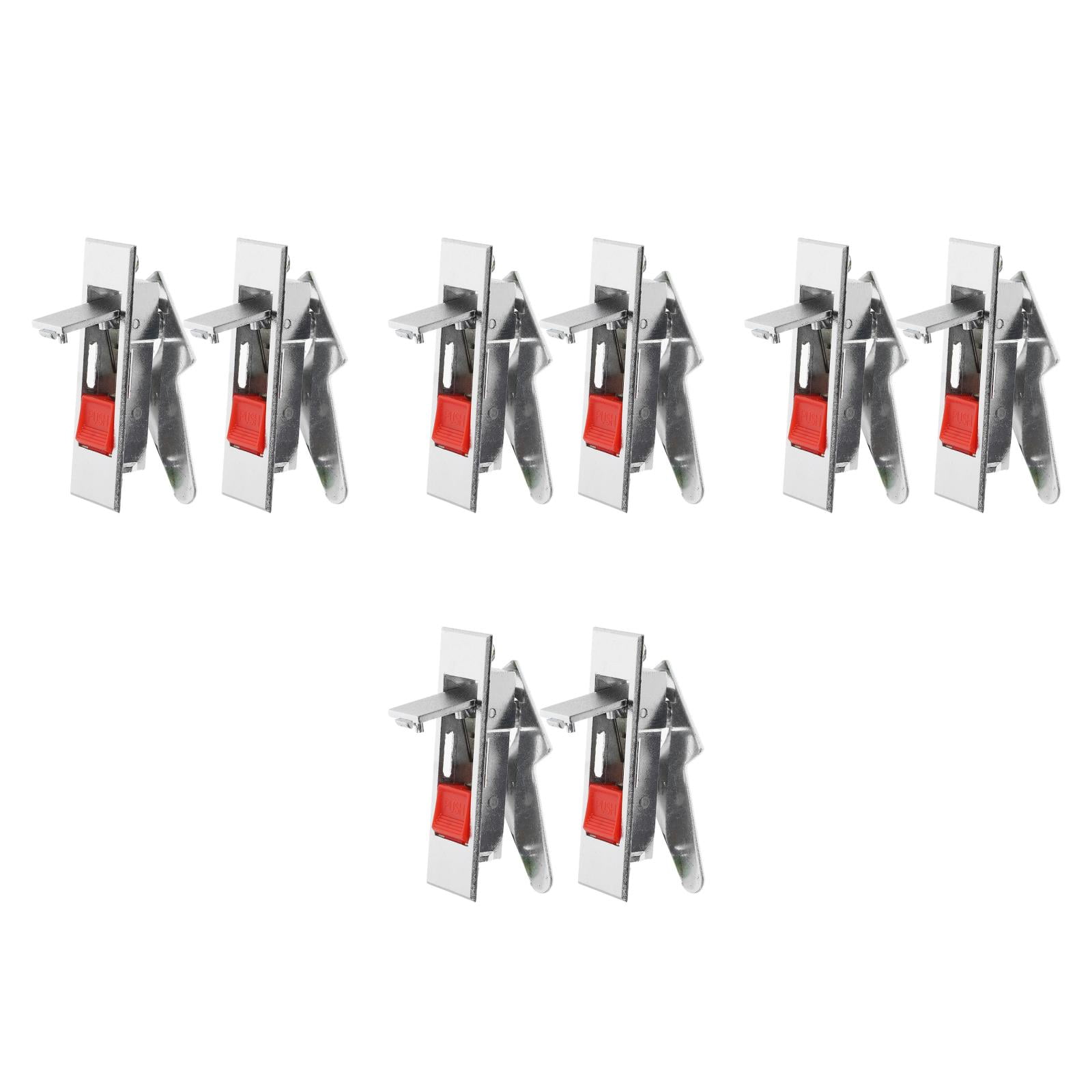 MLINS Worgeous 8 PCS Electric Cabinet Panel Lock Push Button Door Cam ...