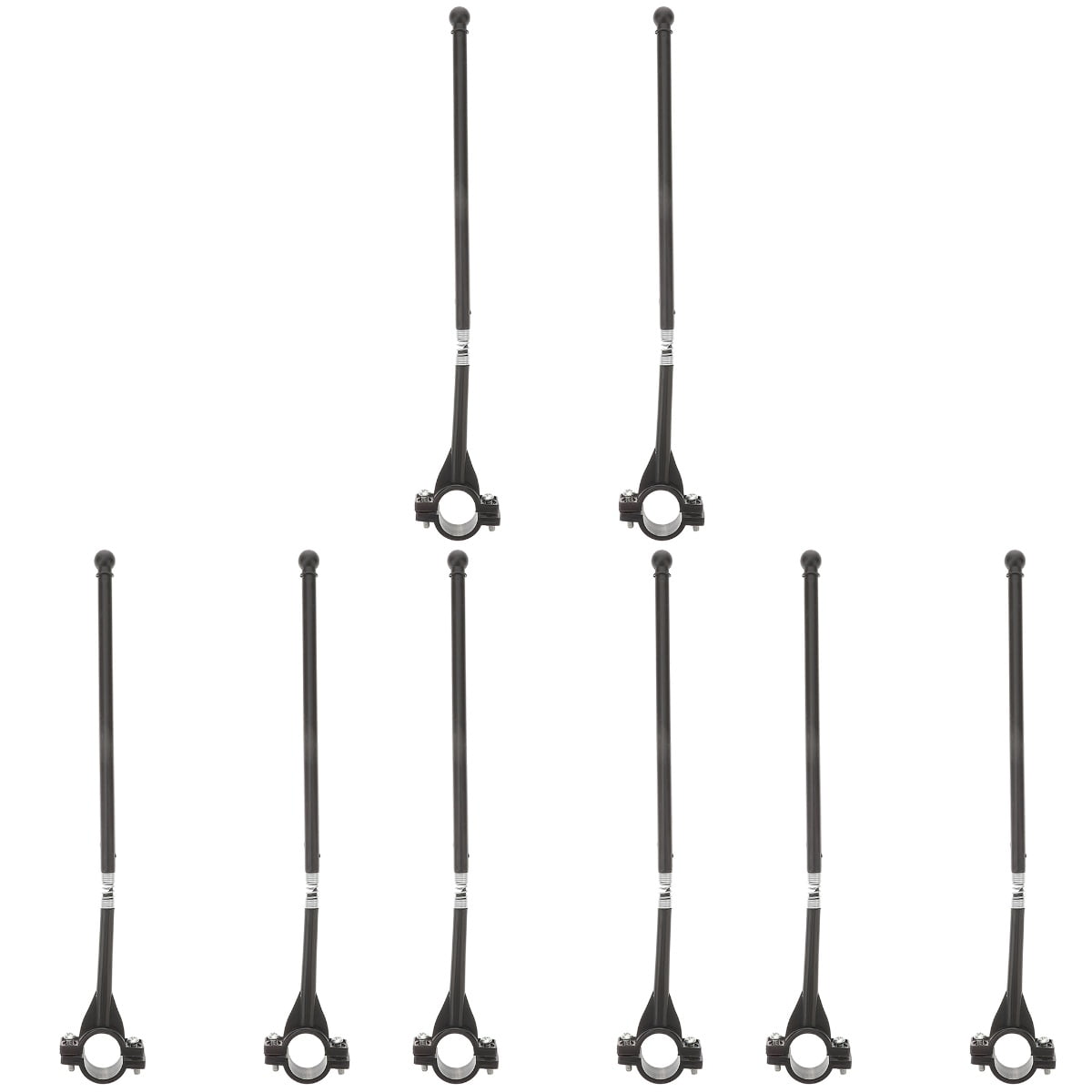 MLINS 8 Pcs Advertising Flagpole Mounts Outside Display Flagpole Kids ...