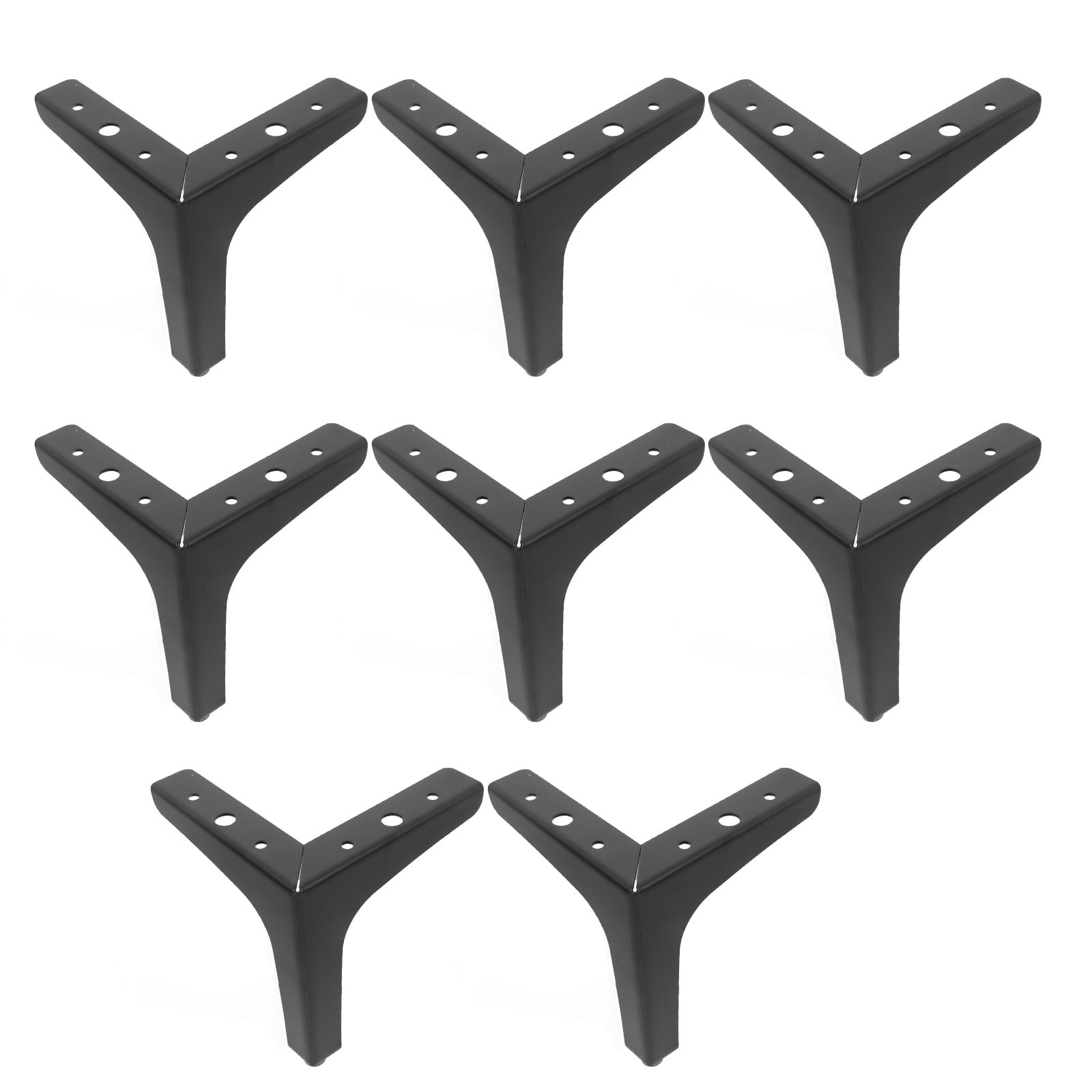 MLINS 8 Pcs Aluminum Patio Chair Leg End Caps White Adjustable Stove ...
