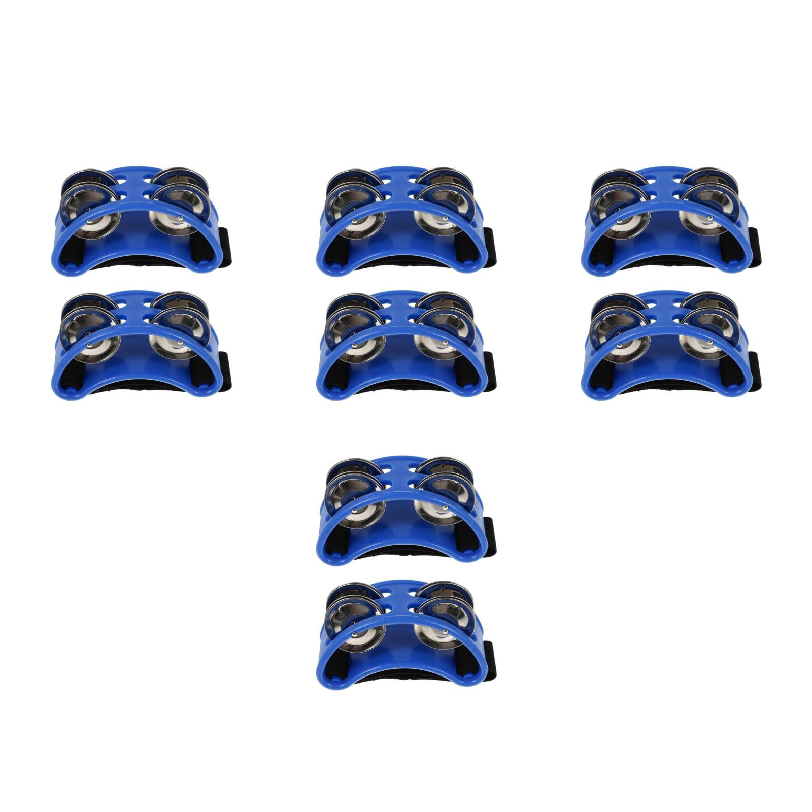 MLINS 8 Pcs Kids Music Education Toy Foot Jingle Bells Foot Tambourine ...