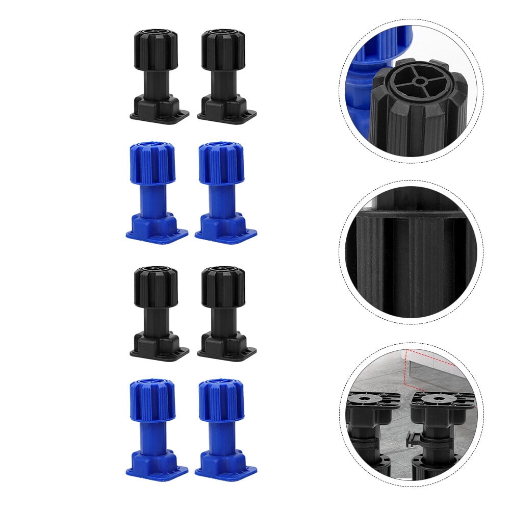 MLINS 8 Pcs Levelers Risers Cabinet Stabilizers Easy to Install Feet ...