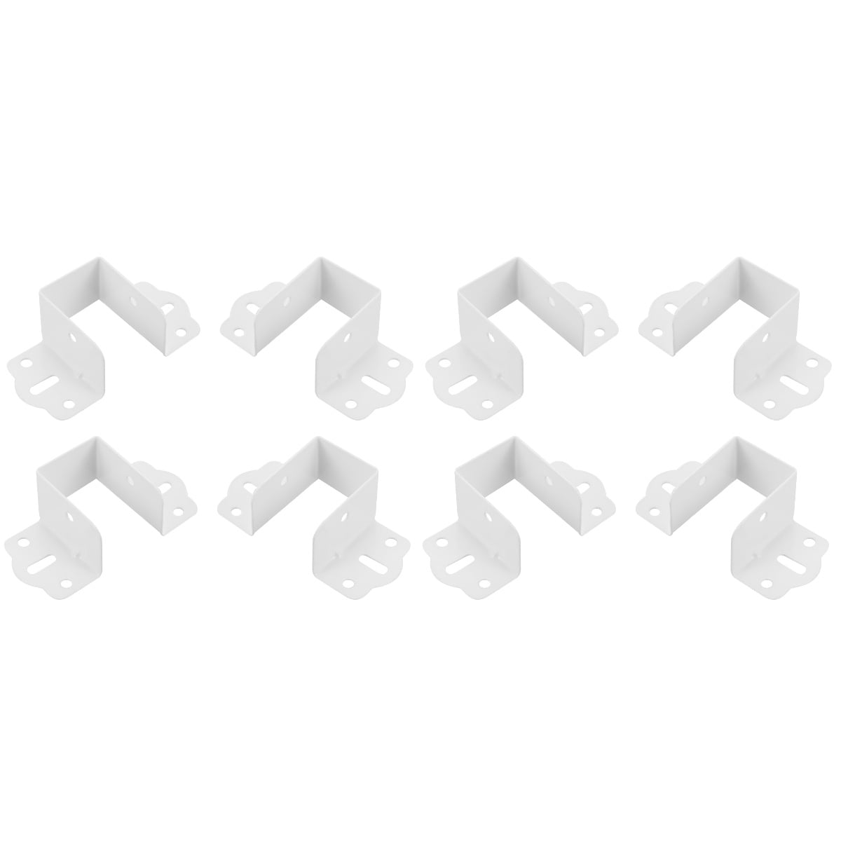 MLINS 8 Pcs Metal Bed Frame Bed Post Bracket Metal Bed Rail Hooks Bed ...