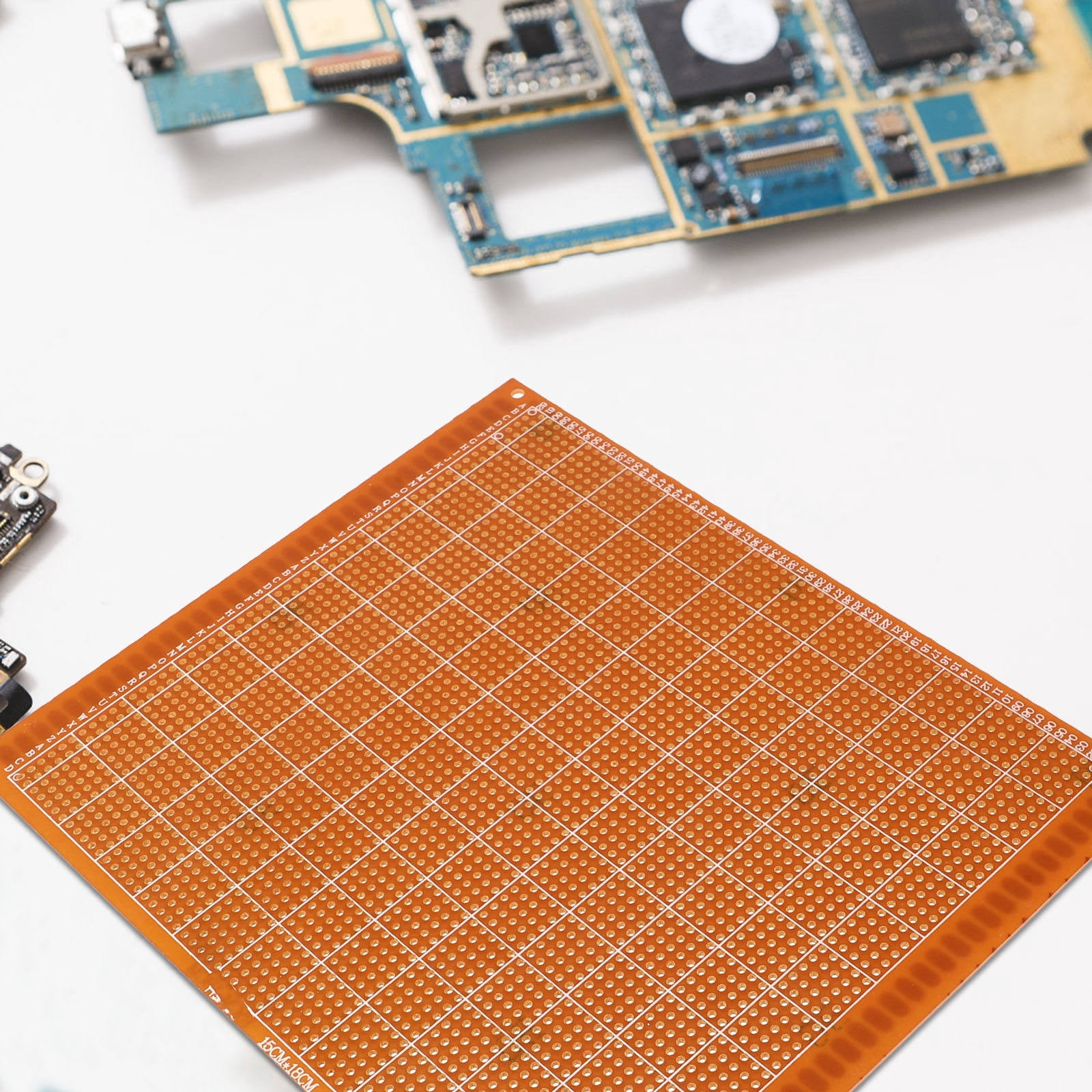 MLINS 8 Pcs PCB Universal Board Electronics Components Orange - Walmart.com