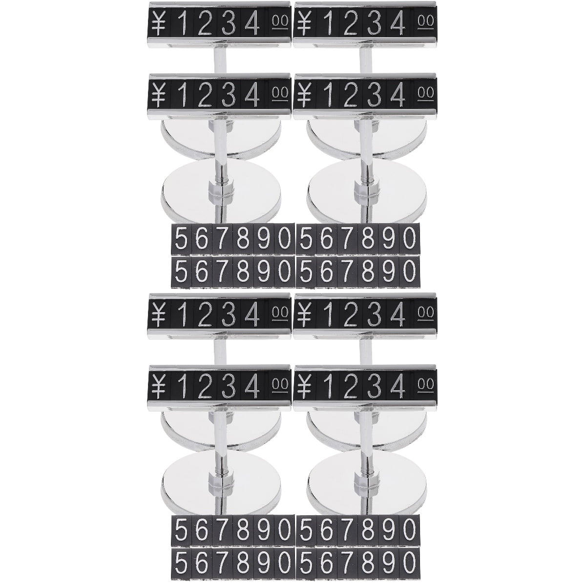 MLINS 8 Pcs Price Tag Stand Price Display Holder Price Tag Holders ...