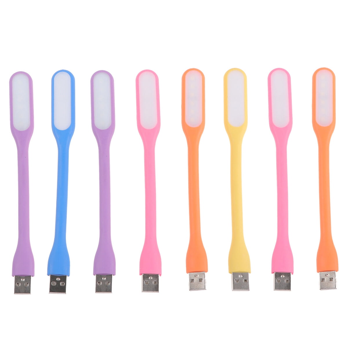 MLINS 8 Pcs Rechargeable LED Strip Light Table Light Led Usb M ...