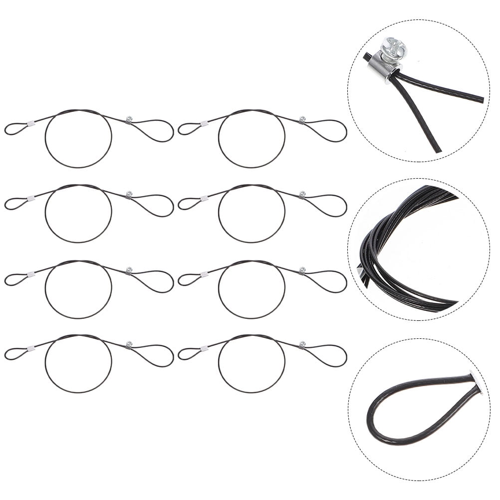 MLINS 8 Pcs Safety Latch Cable Pull Latch Cable Pull Fence Gate Pull ...