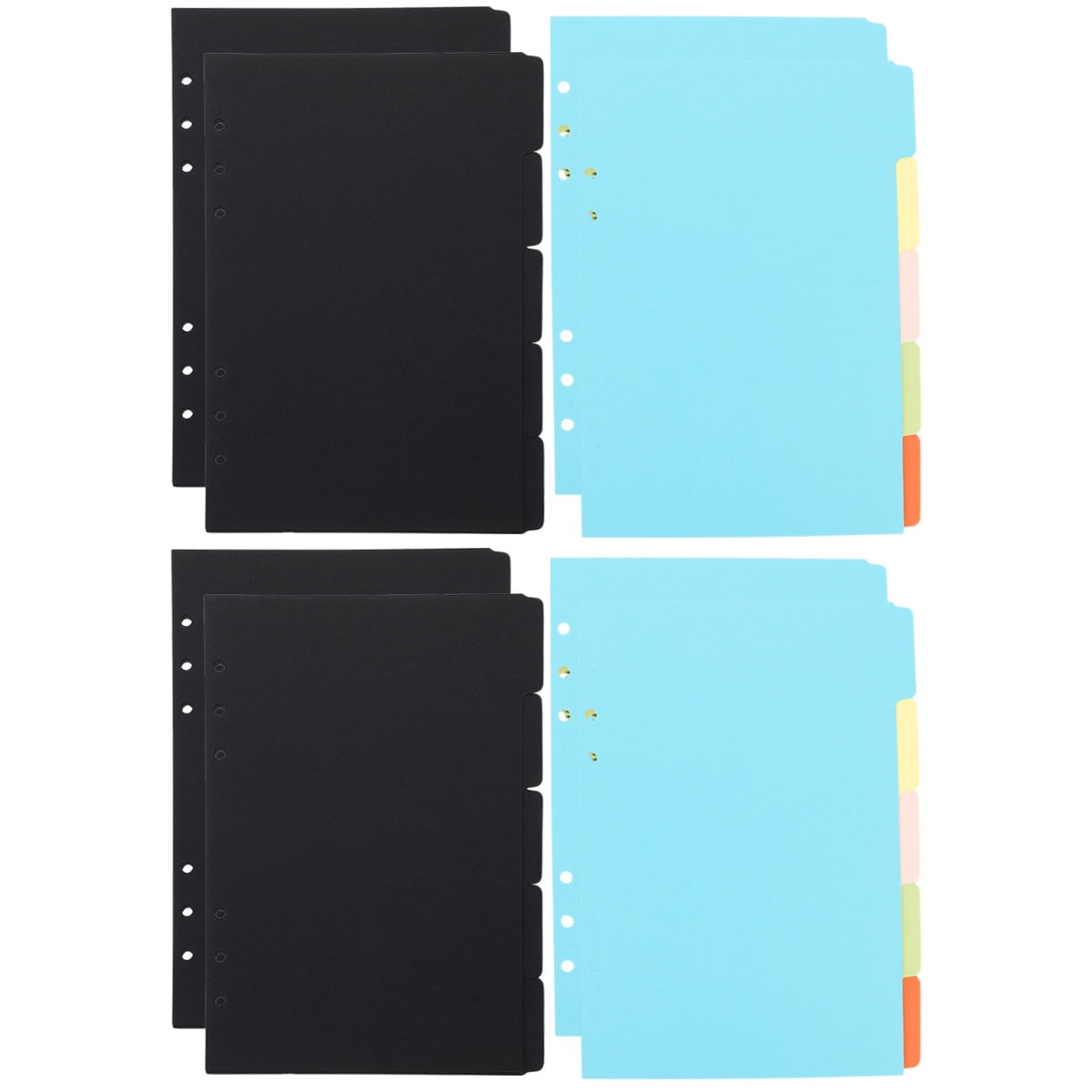 MLINS 8 Sets of Dividers for Binder Notepad Divider Tabs Paper Binder ...
