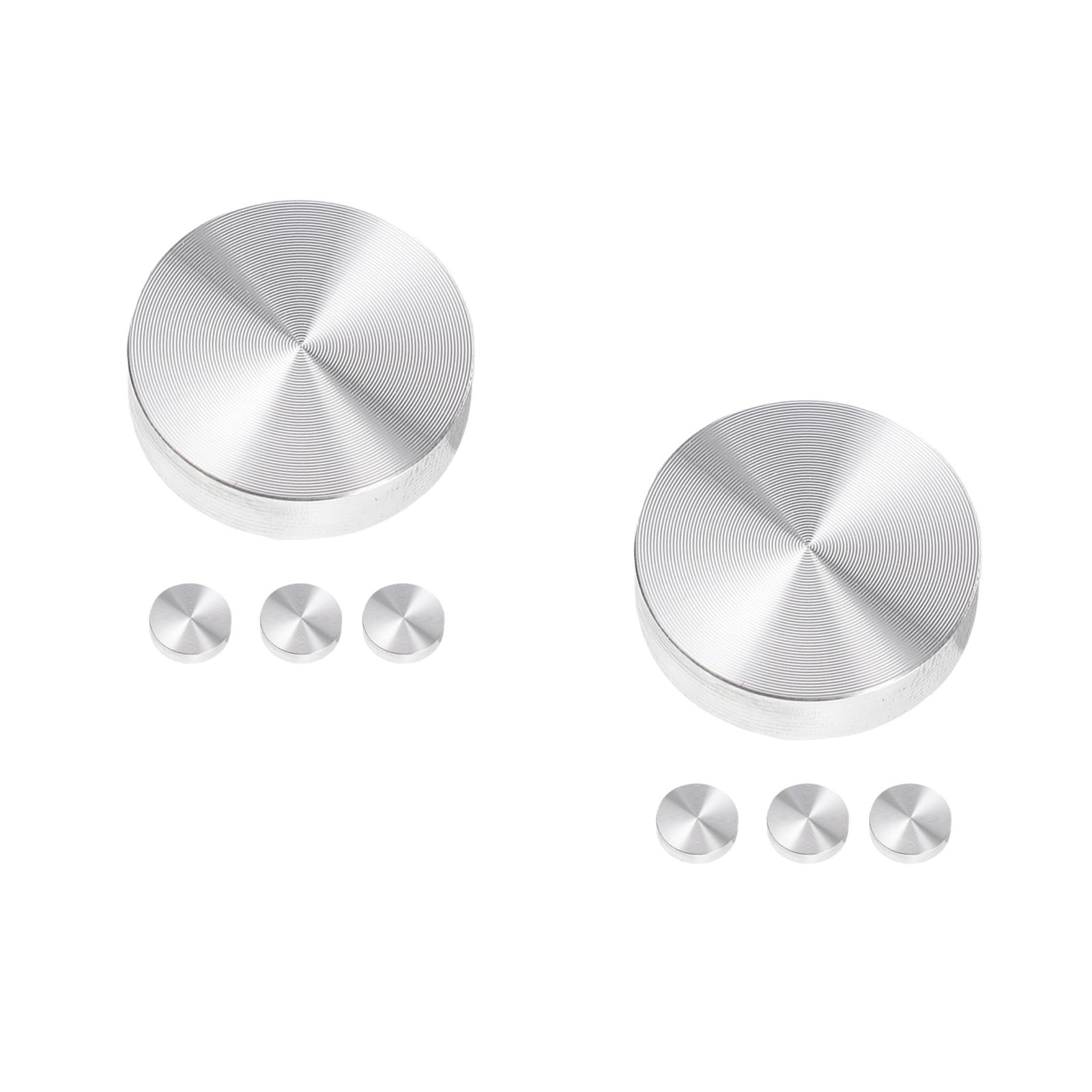 MLINS 8 pcs Aluminum Alloy Disc Adapter Metal Circle Disc Adapter End ...