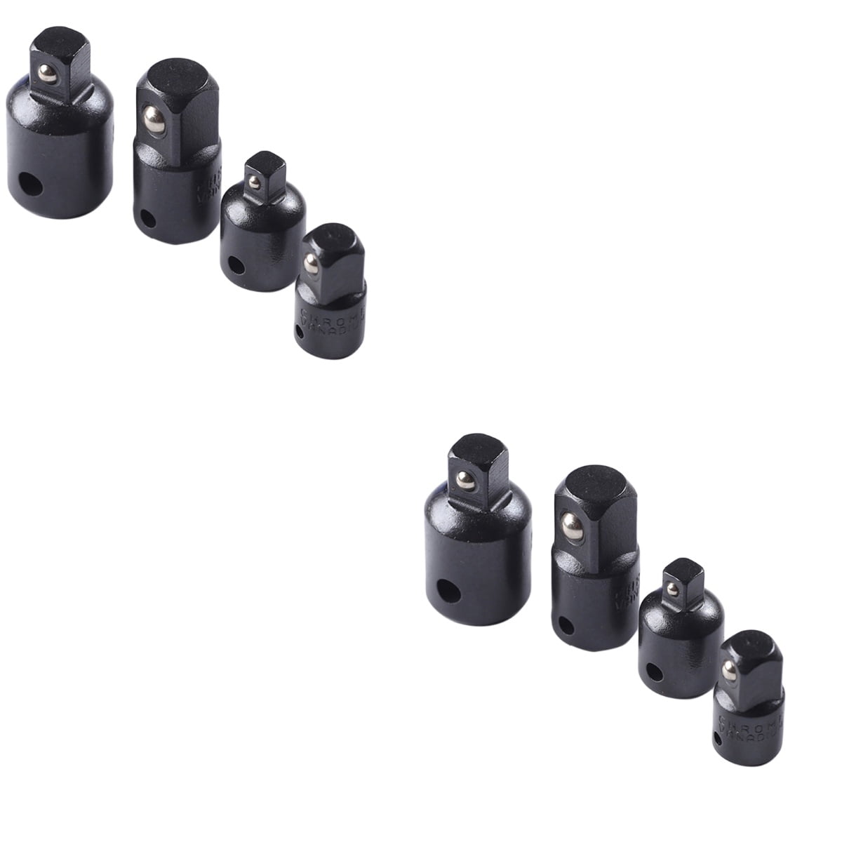 MLINS 8 pcs CVR Socket Bit Impact Driver Adapter Reducer Set Ratchet ...