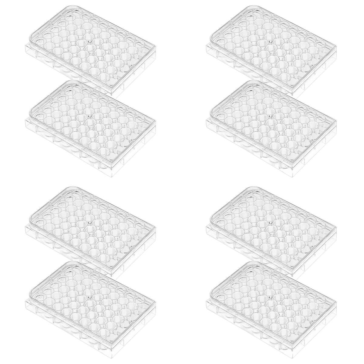 MLINS 8 pcs Cultivation Plates Cell Culture Plates 48-hole Laboratory ...