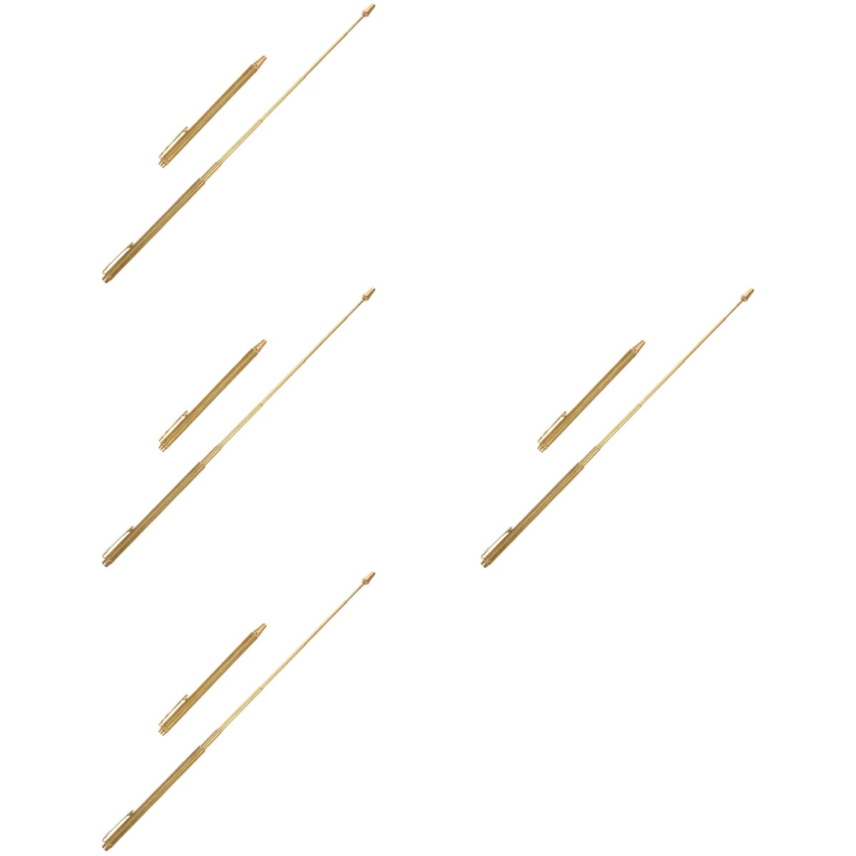 MLINS 8 pcs Dowsing Rods Copper Dowsing Rods Portable Divining Probe ...