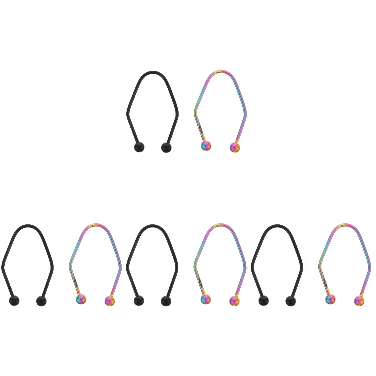 MLINS 8 pcs Face Dimple Maker Cheek Dimple Trainer Stainless Steel ...