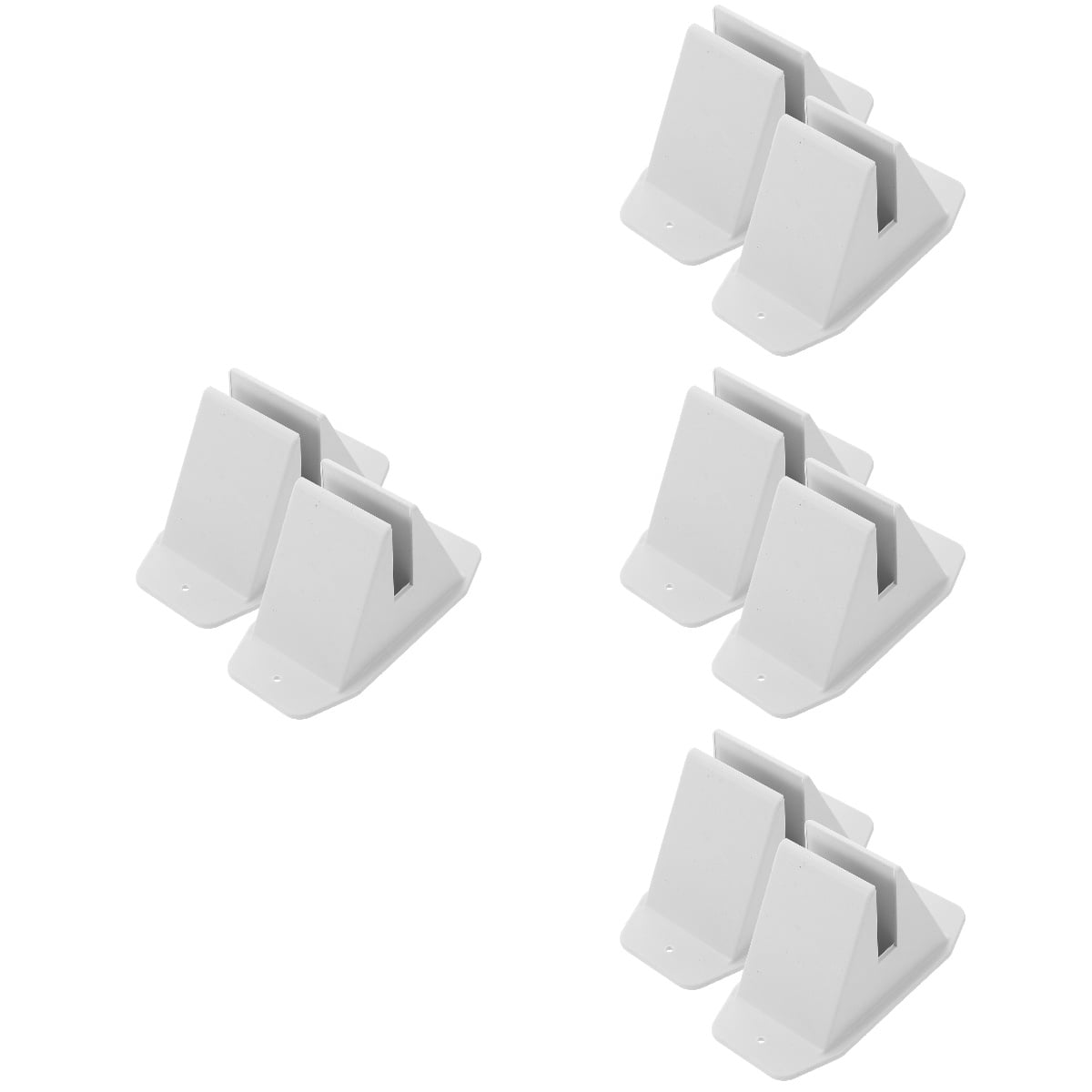 MLINS 8 pcs Fence Support Plastic Yard Fence Fixing Base Holder for ...