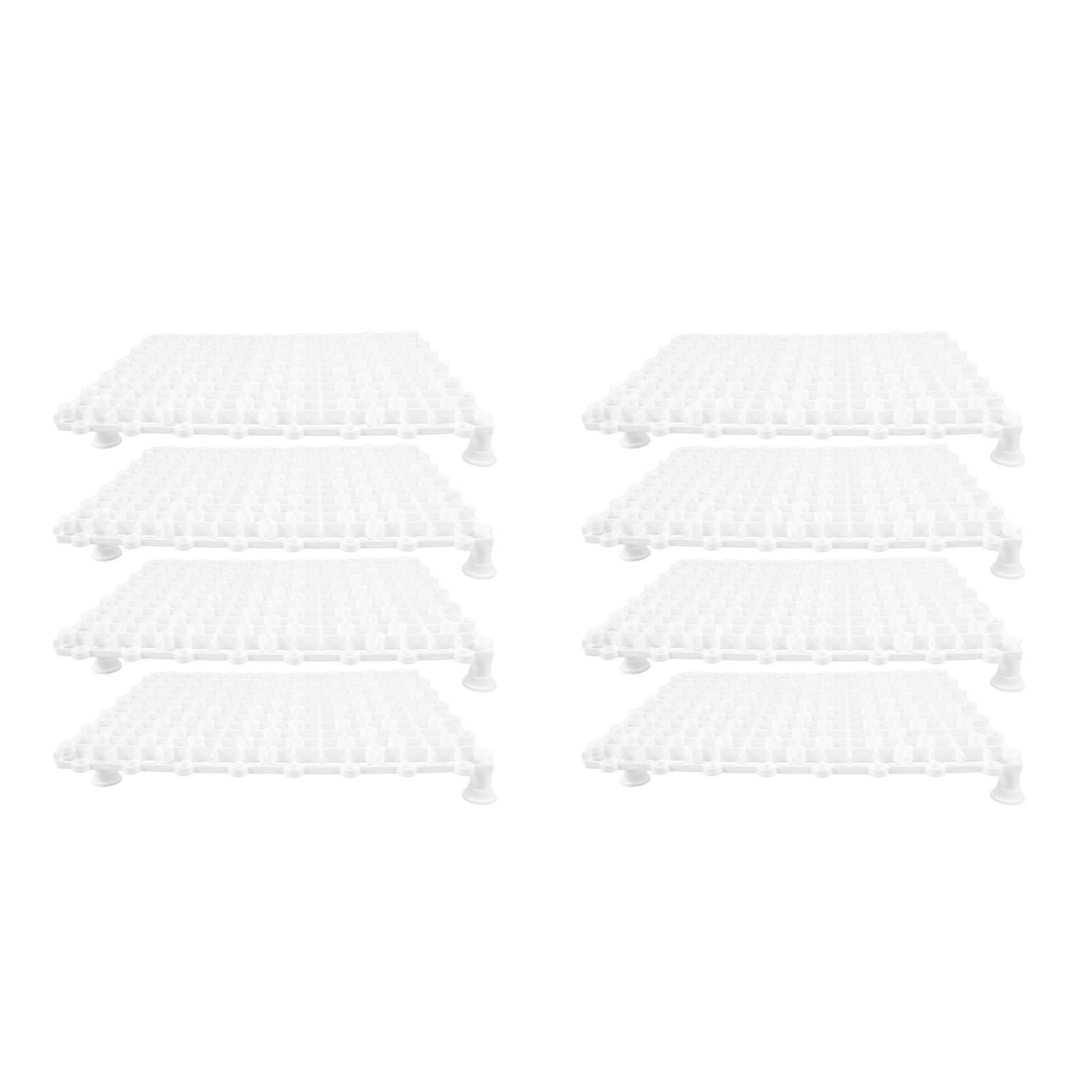 MLINS 8 pcs Fish Tank Bottom Filter Plate Trays Isolate Boards Dividers ...