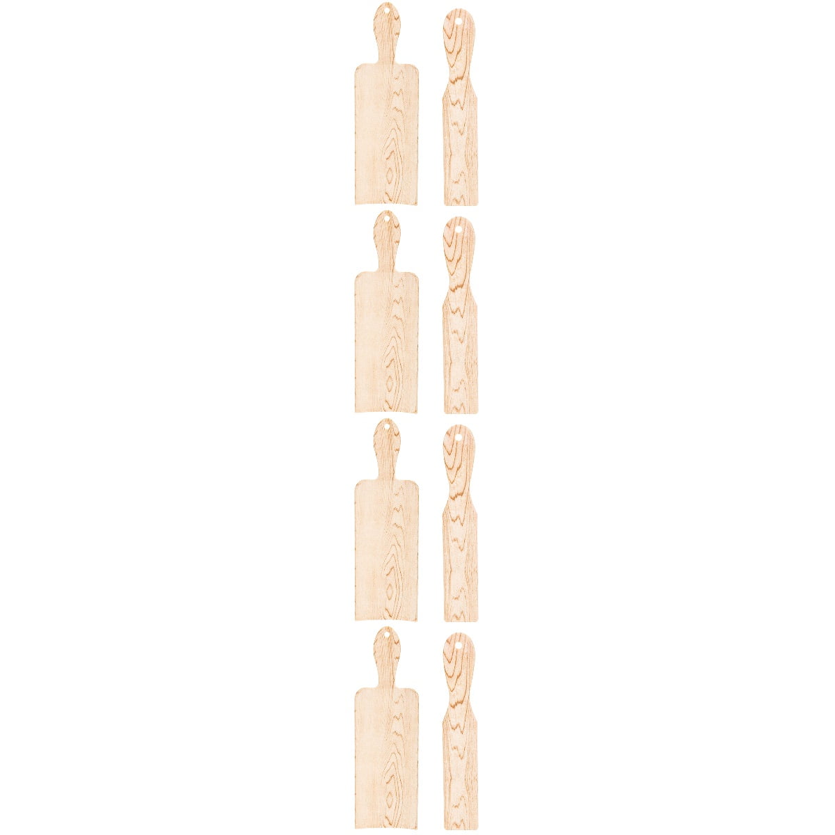 MLINS 8 pcs Highlighting Paddles Hair Dye Paddle Tools Salon DIY Hair ...