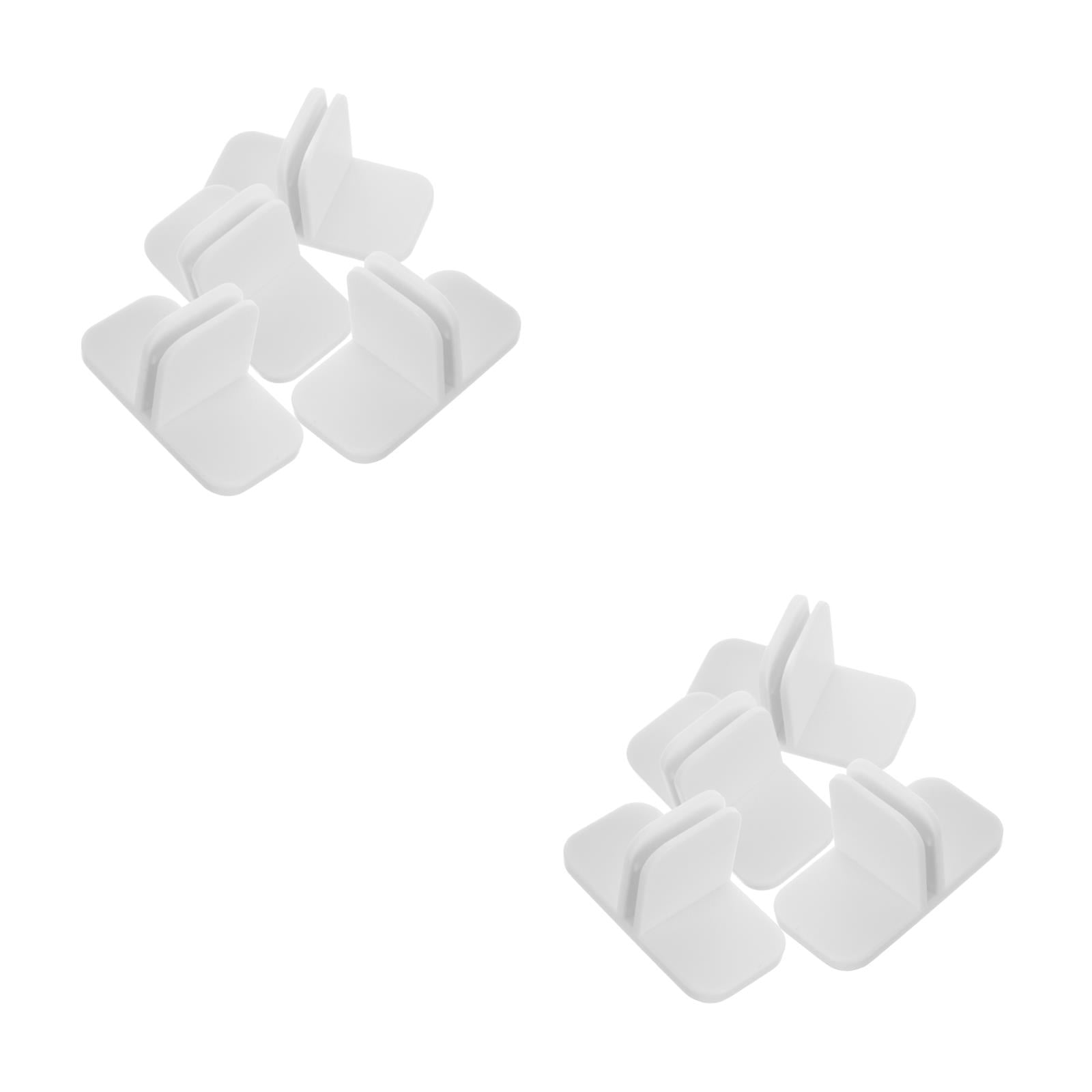 MLINS 8 pcs Household Drawer Divider Supporting Clips Kitchen Drawer ...