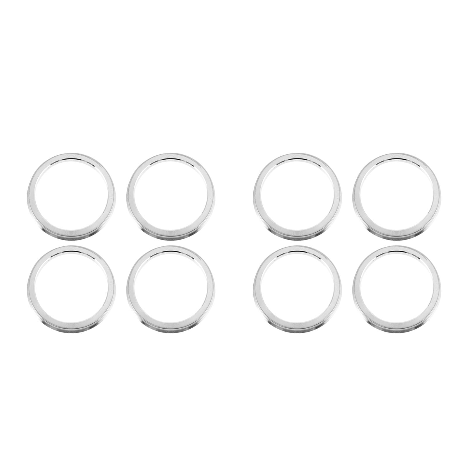 MLINS 8 pcs Hub Centric Rings Replacement Center Bore Adapter Vehicles ...