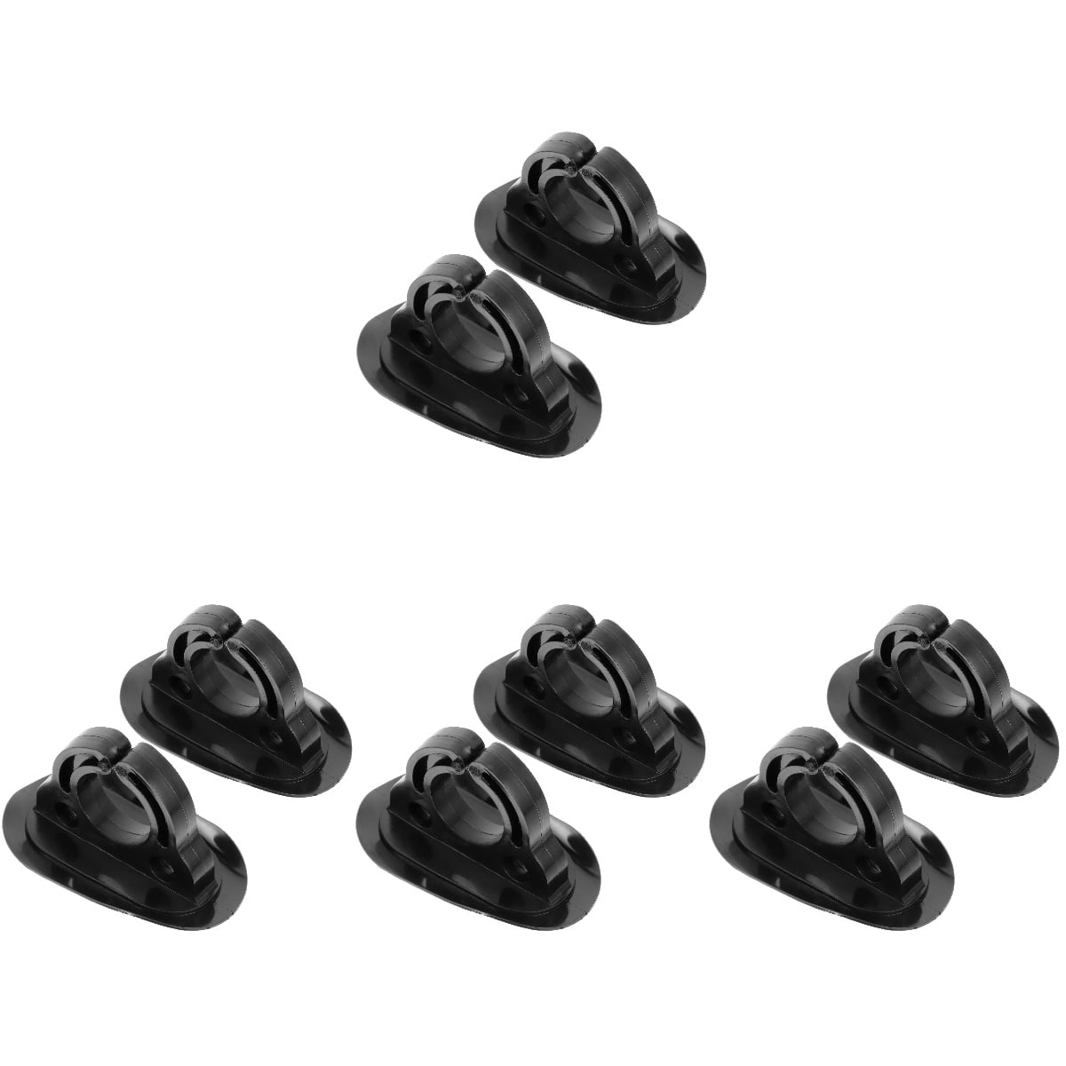 MLINS 8 pcs Paddle Holder Deck Mounted Paddle Clamp Sturdy Paddle Clip ...