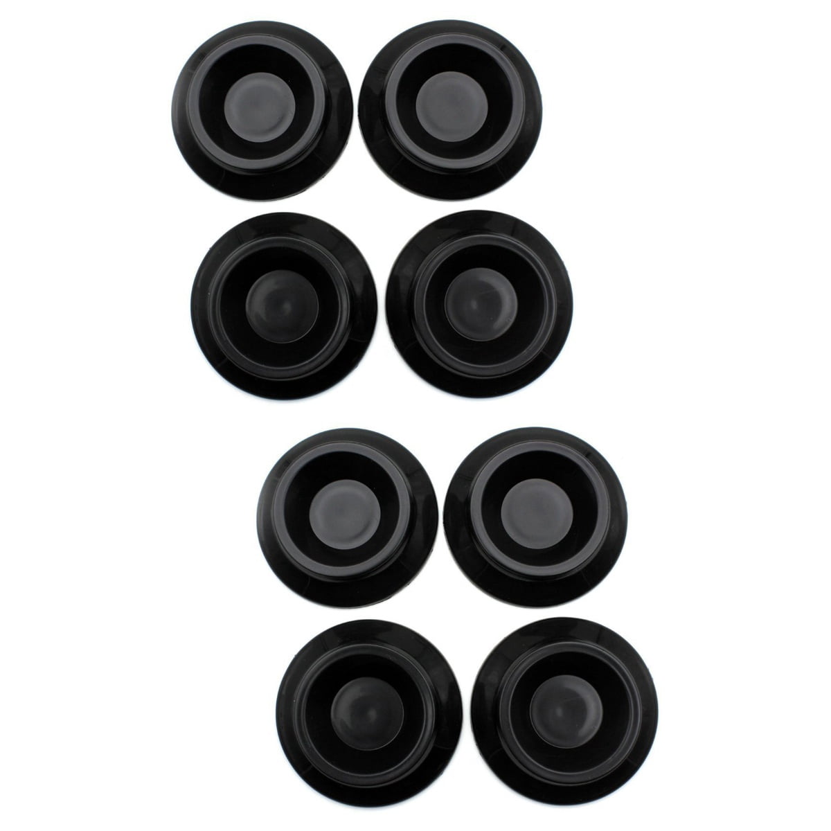 MLINS 8 pcs Piano Caster Cups Gripper Set with Sturdy Load Bearing for ...
