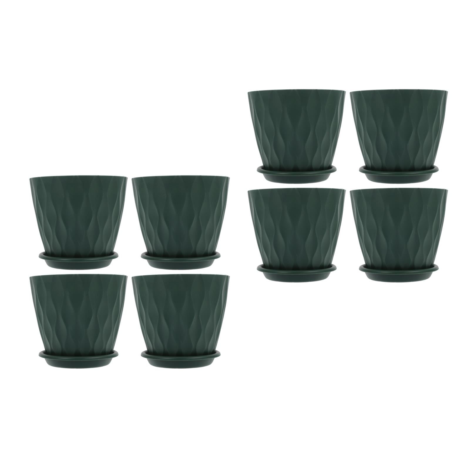 MLINS 8 pcs Plastic Plant Pot Bonsai Planter Pot Plant Nutrient Cups ...