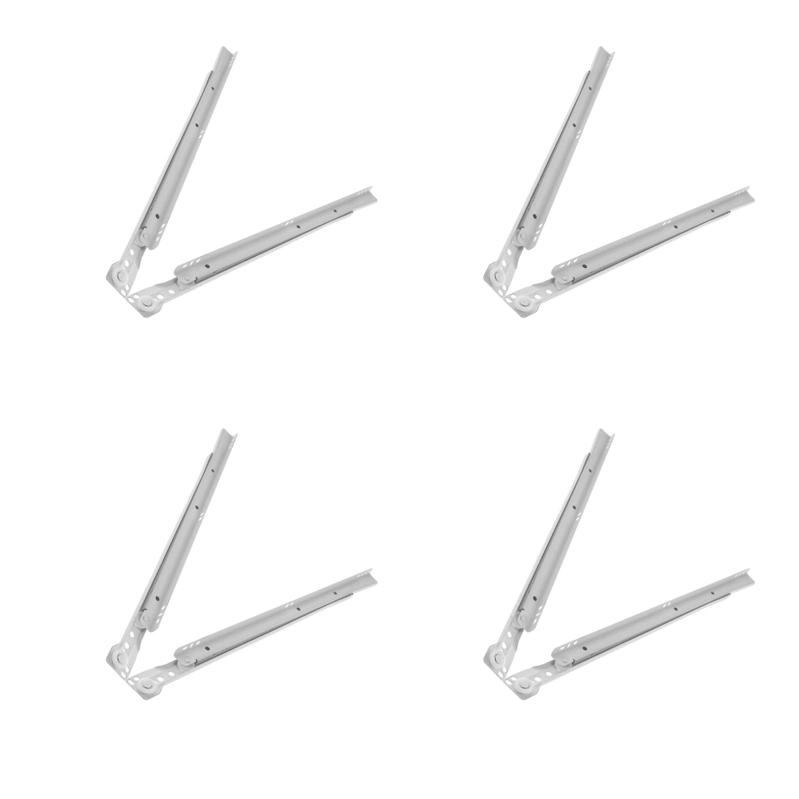 MLINS 8 pcs Sliding Rail Track System Cabinet Shelf Slide Two-Section ...