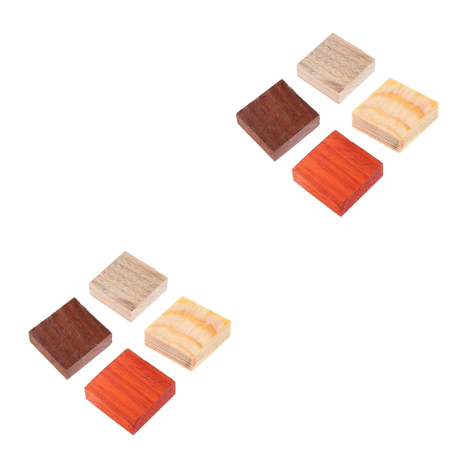 MLINS 8 pcs Unfinished Wooden Rings for DIY Craft Wooden Pieces for ...