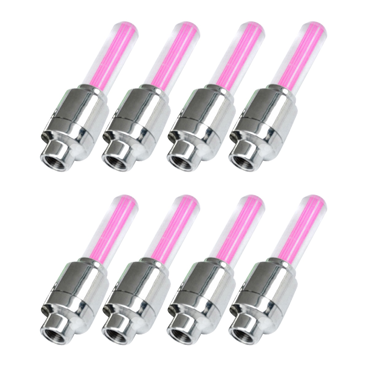 MLINS 8 pcs Wheel Lights Tire Light for Car Bike Motorcycle (Pink ...