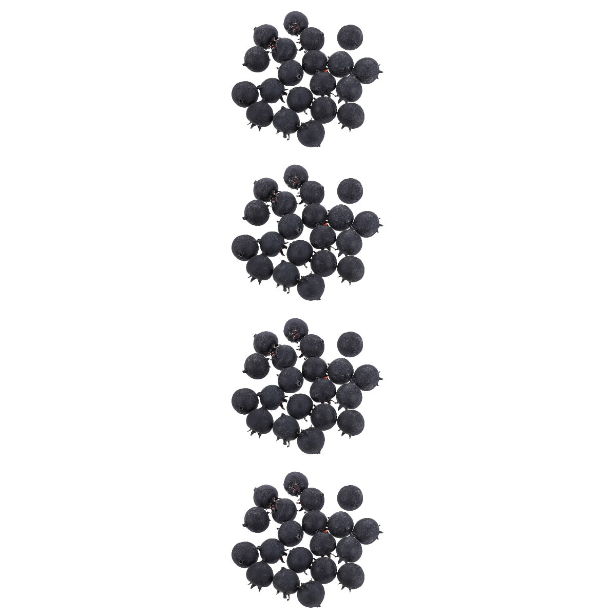 MLINS 80 Pcs Artificial Blueberry Fake Blueberry Lifelike Blueberries ...