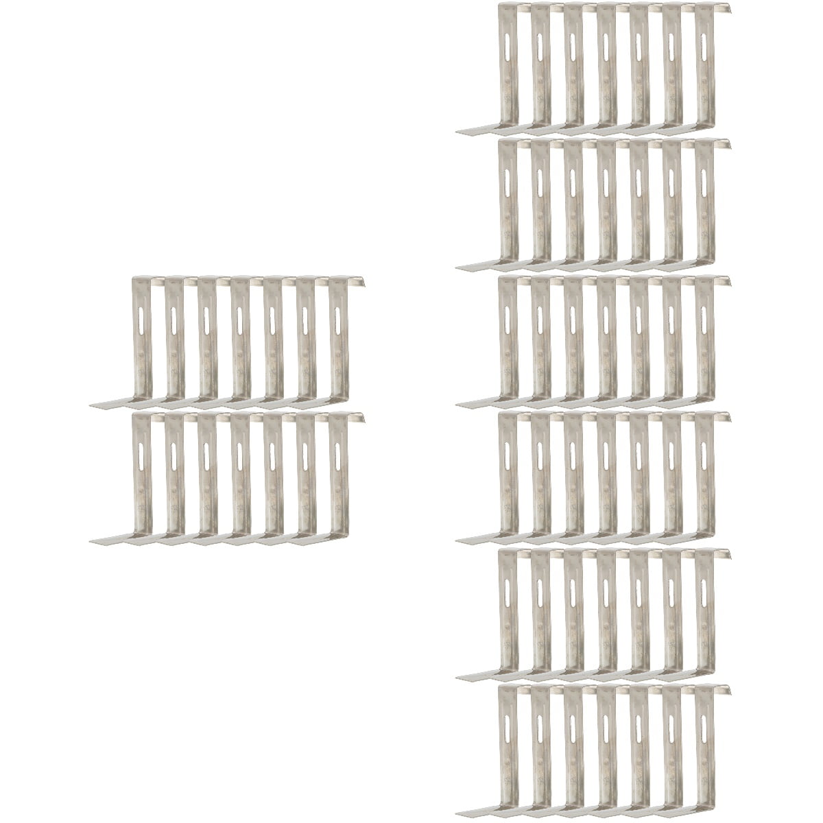 MLINS 80 Pcs Clips Heavy Duty Roofing Tile Fixed Iron Clips Replacement ...