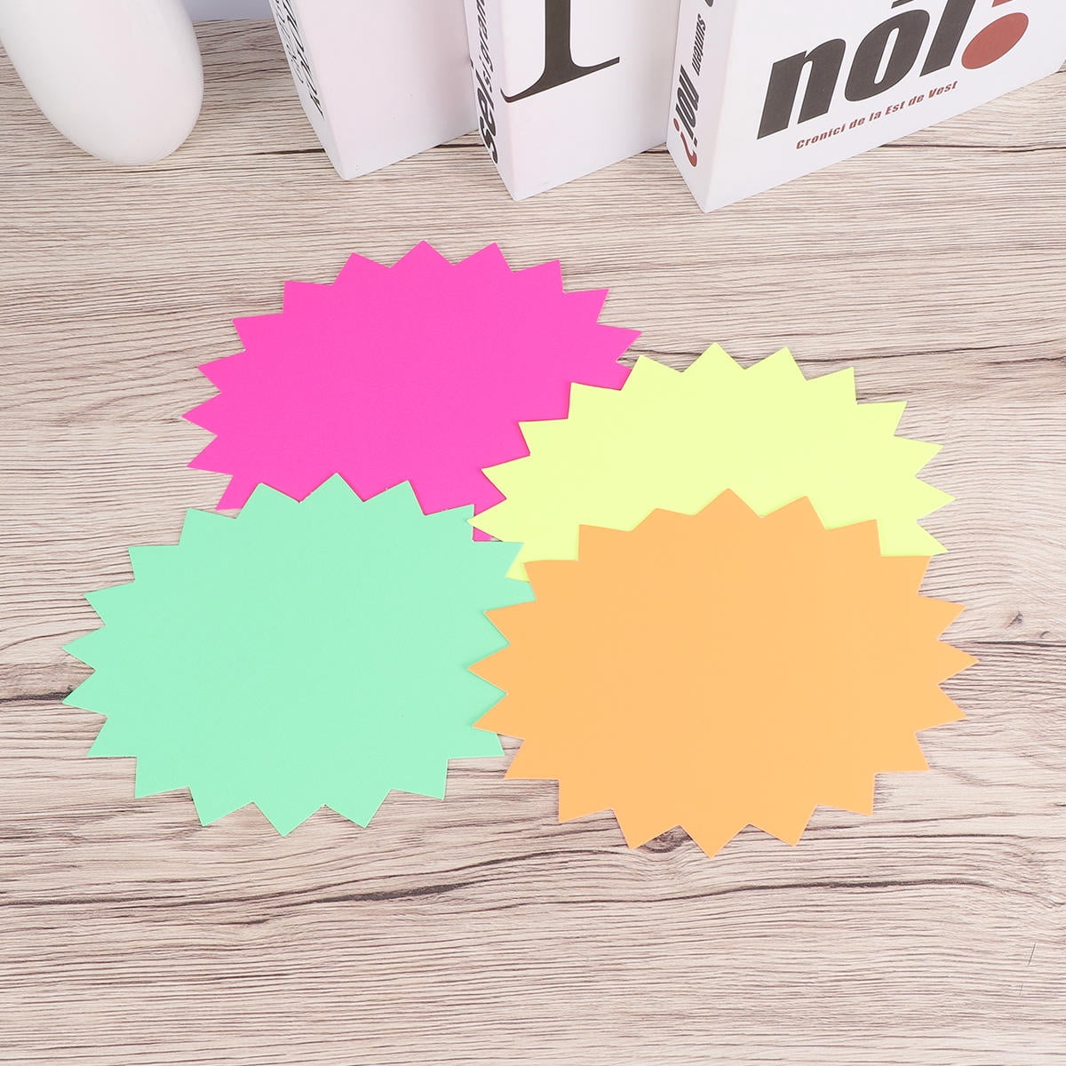 MLINS 80 Pcs Explosion Sign Sticker Paper Retail Tag Stickers for ...