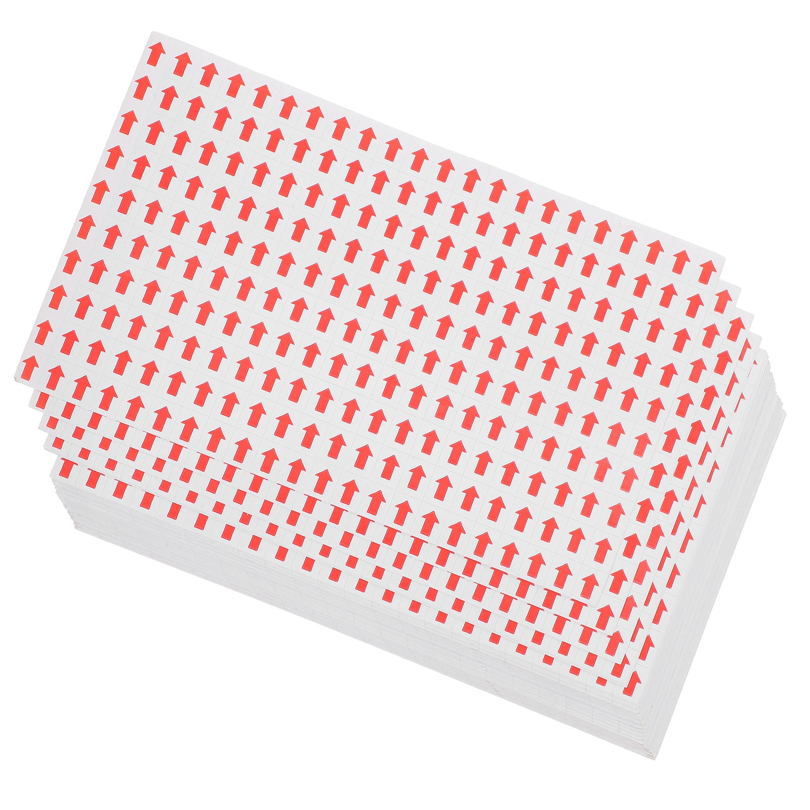 MLINS 80 Pcs Red Arrow Stickers Self-Adhesive Labels Directional Decals ...
