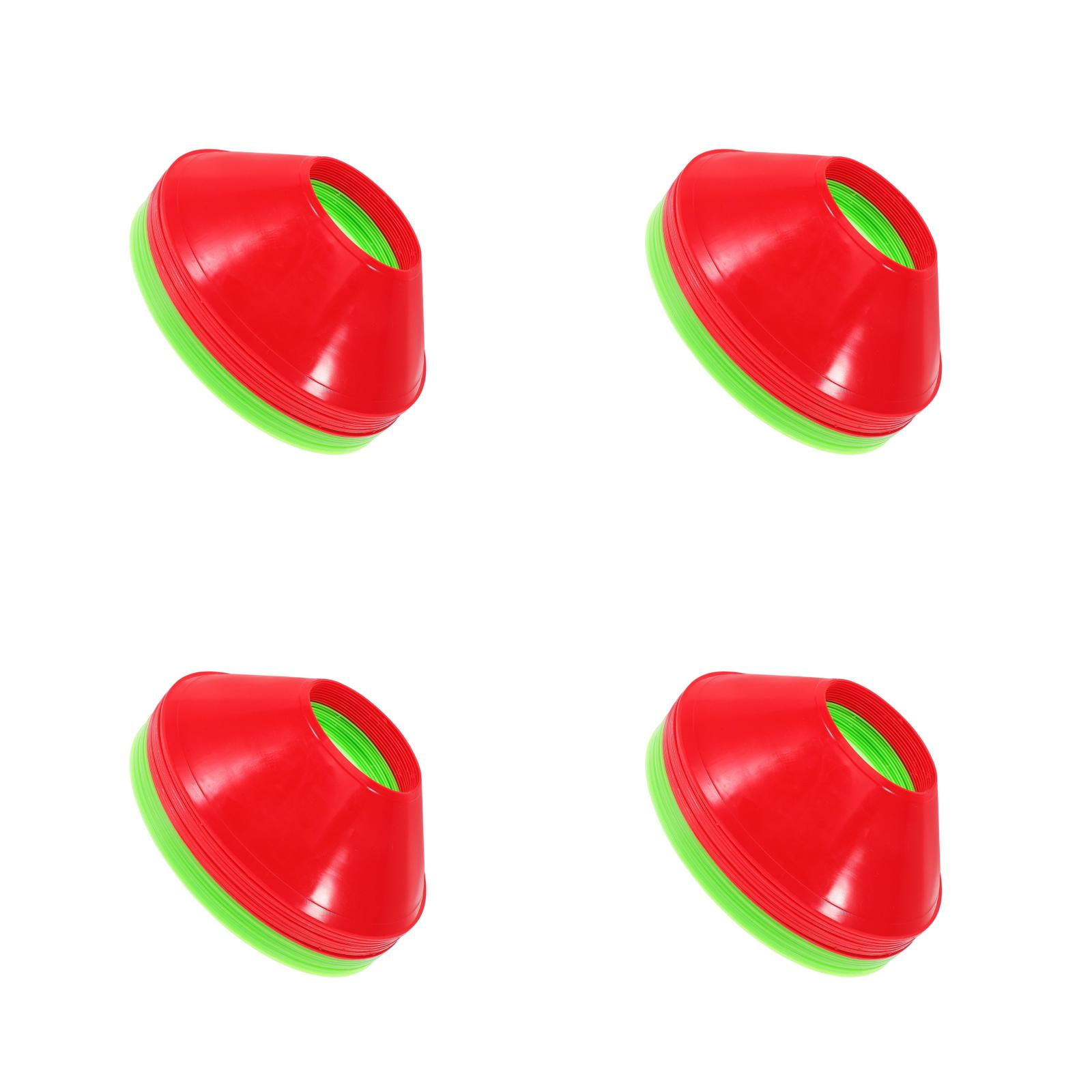 MLINS 80 Pcs Soccer Cones Flexible Agility Cones Disc Cones Training ...