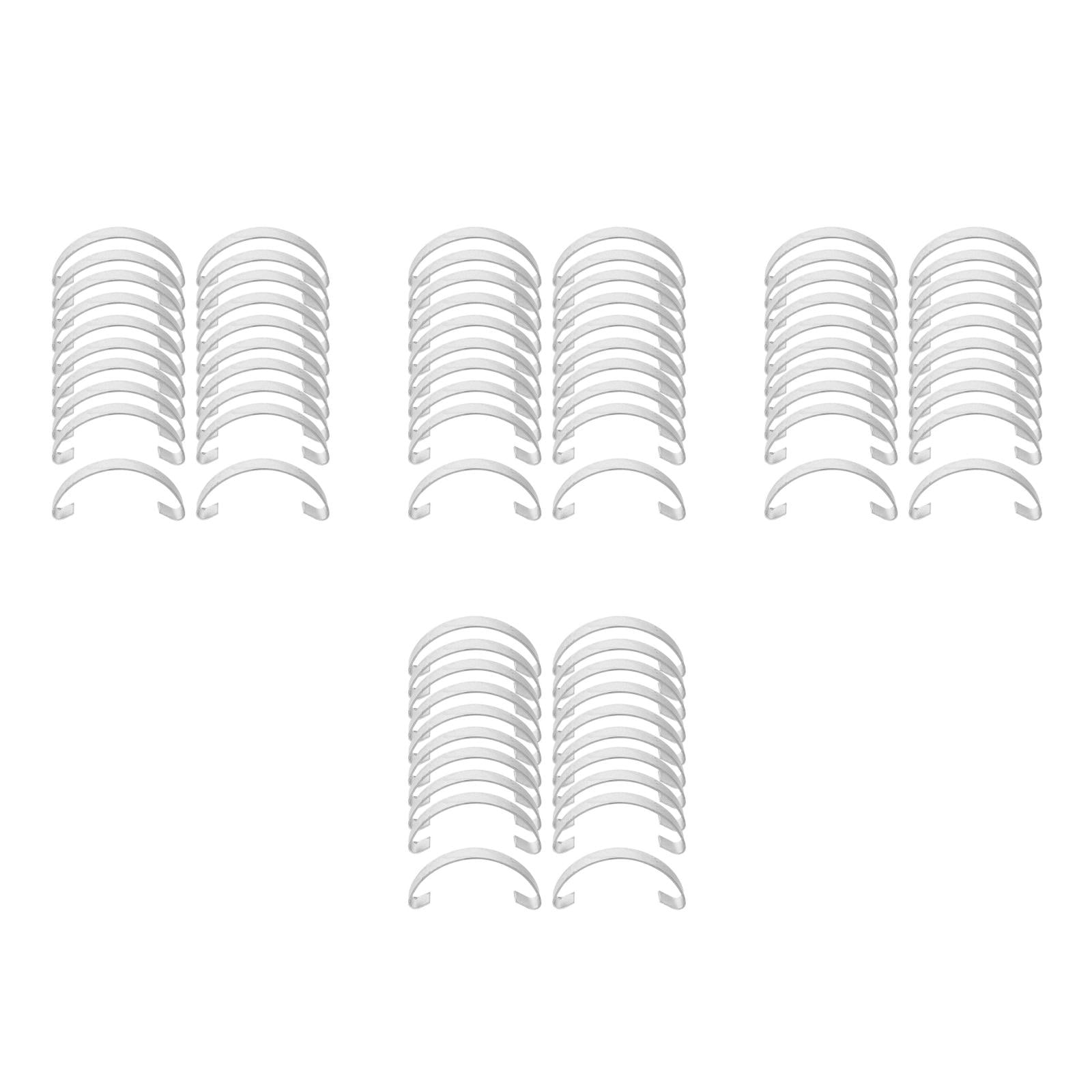 MLINS 80 pcs Chicken Cage Door Hooks Durable Steel Hook for Poultry ...