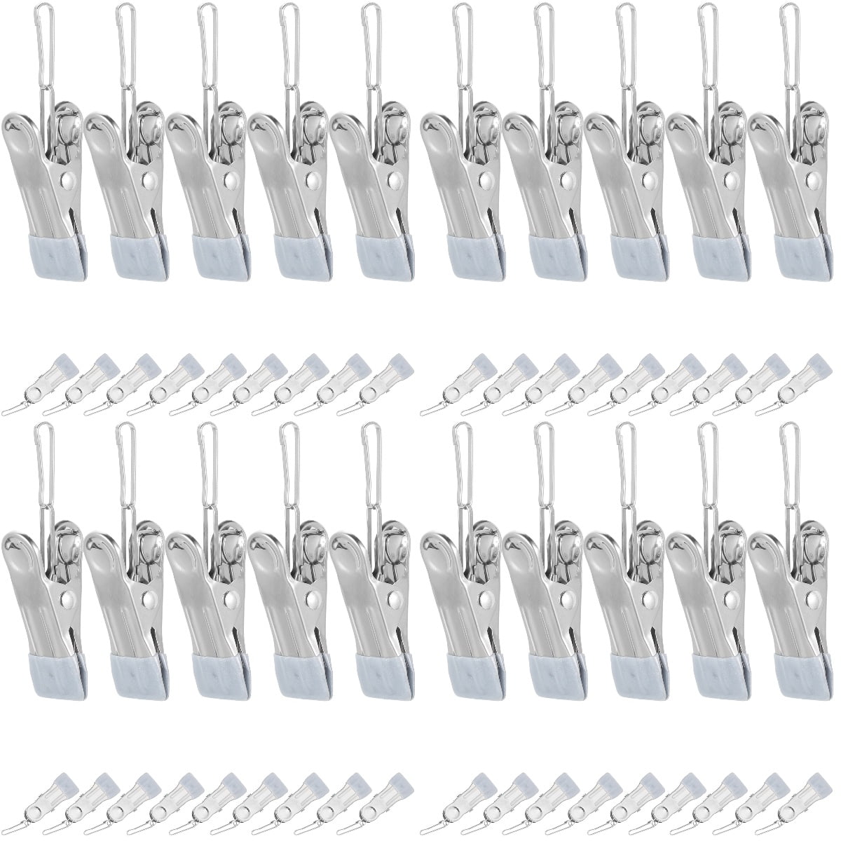 MLINS 80 pcs Clothespins Laundry Clothes Pin Clips Drying Clothes Pin ...