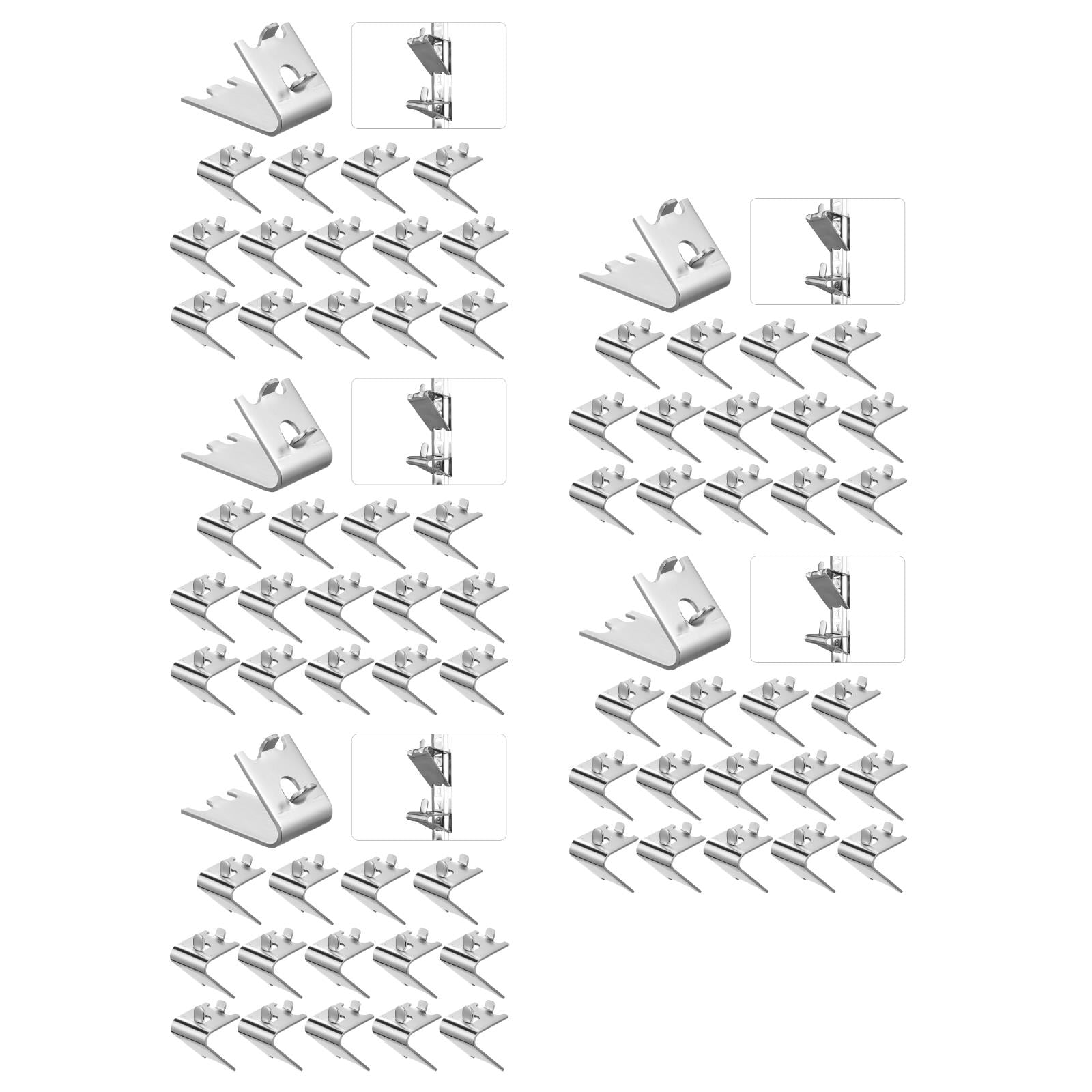 MLINS 80 pcs Freezer Shelf Support Refrigerator Shelf Clips Cooler ...