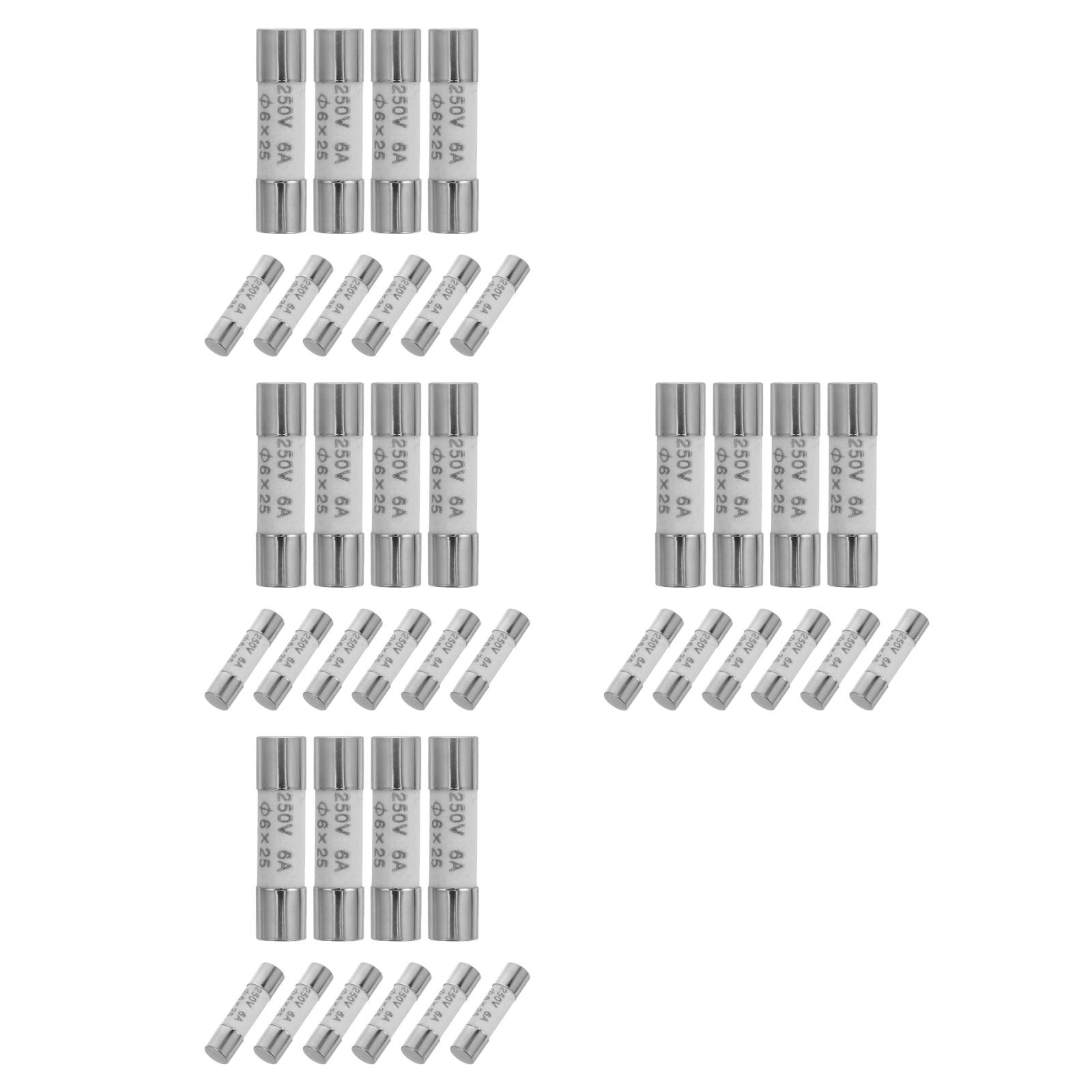 MLINS 80 pcs Universal Fuse Tubes Ceramic Fuse Digital Multimeter ...