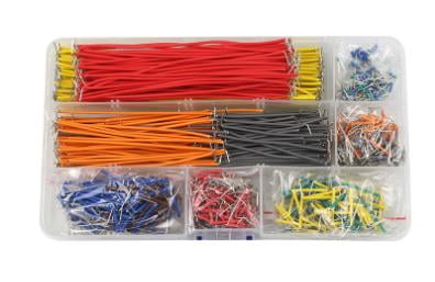 MLINS 840 Pcs Breadboard Jumper Wire Kit Assorted Size Flexible Jumper ...