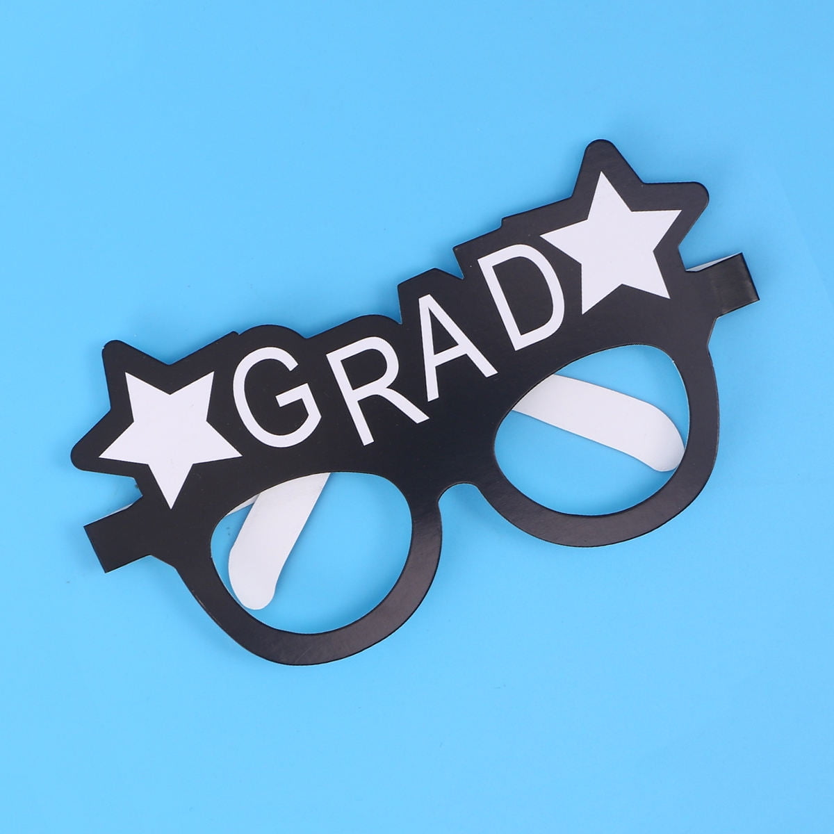 MLINS 8pcs Black Paper Glasses for Graduation Party Decorations Photo ...