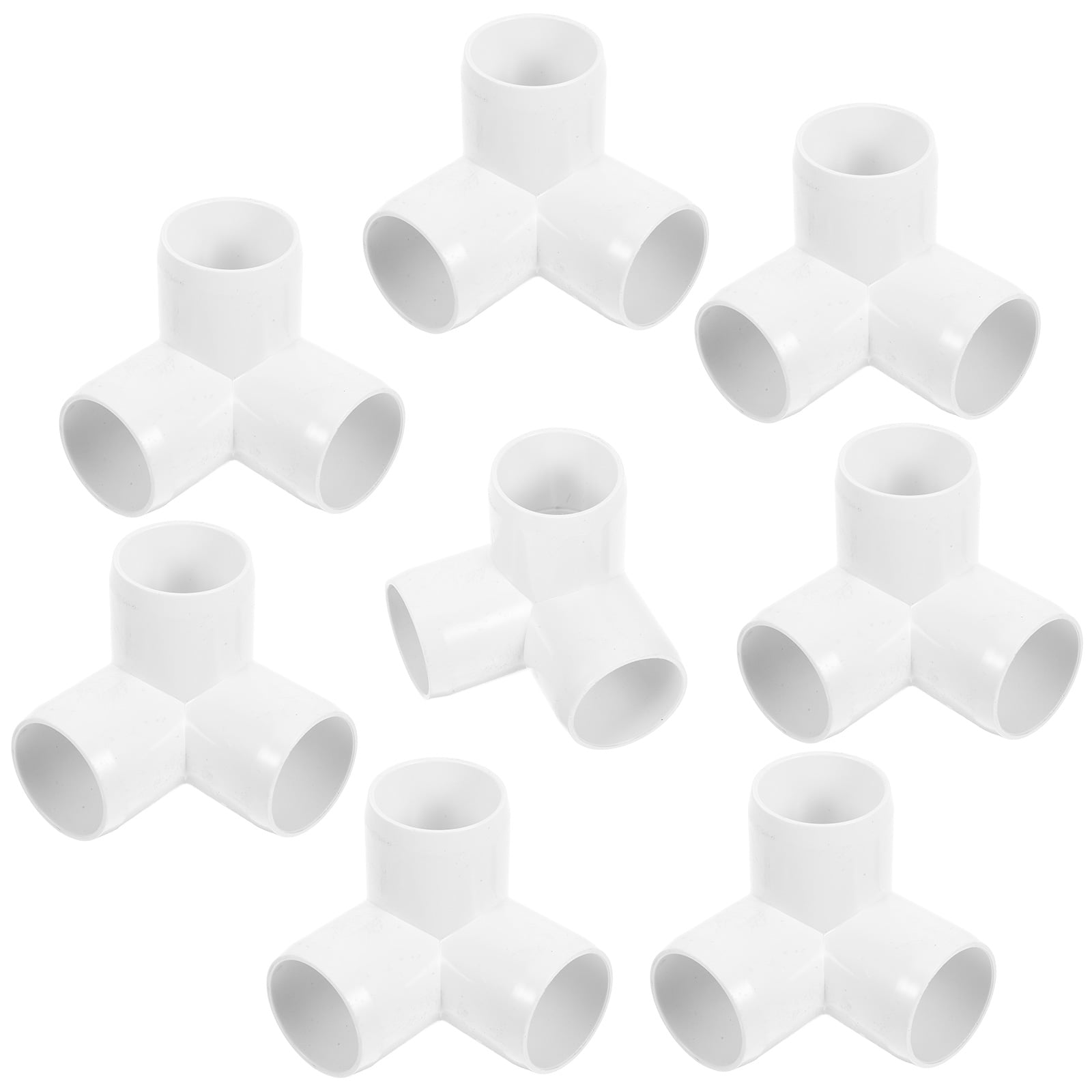 MLINS 8pcs Drainage Pipe Elbow Fitting Pvc Pipe Connectors Pvc Fitting ...