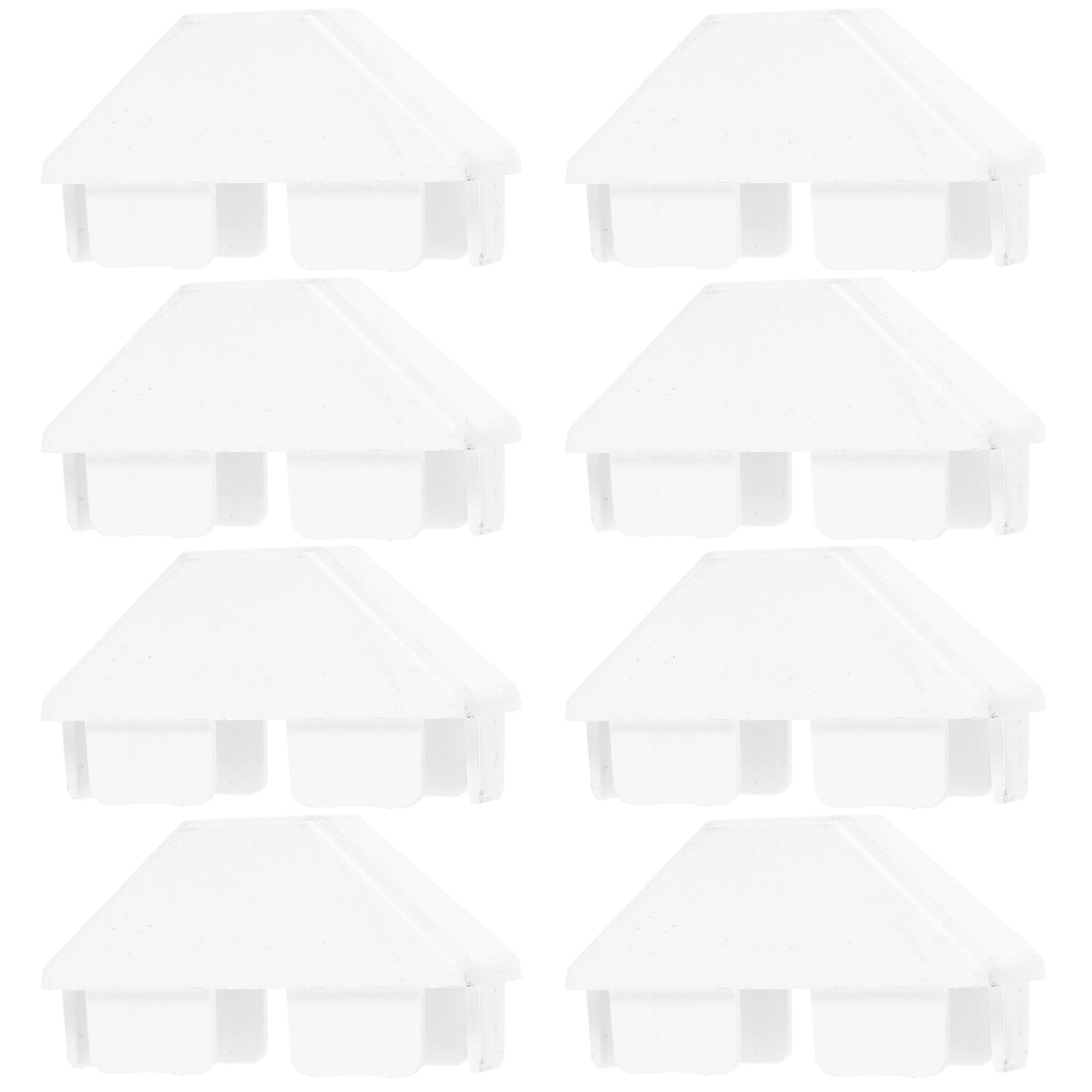 MLINS 8pcs Fence Cap Flat Fence Covers Flat Fence Cap Column Cover ...