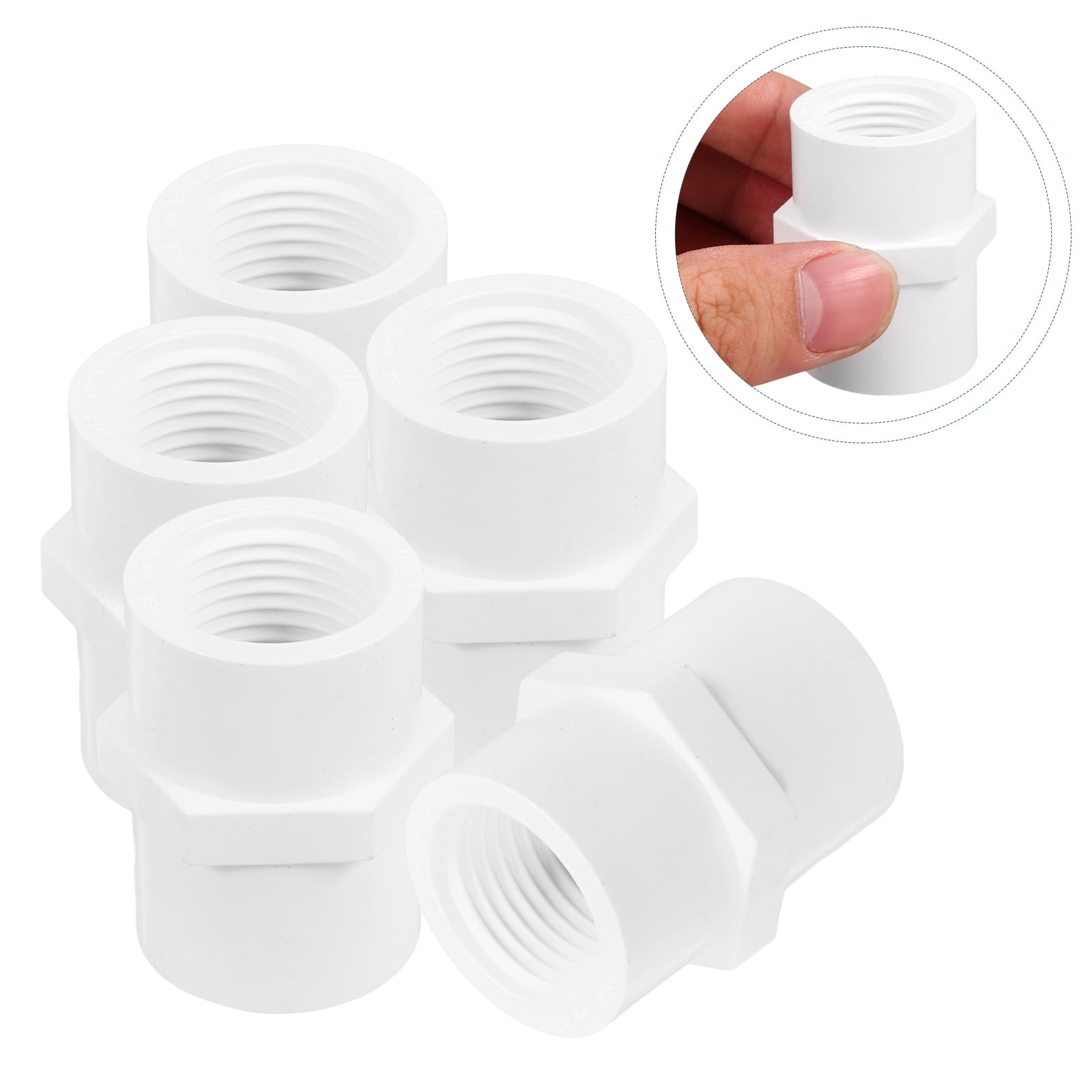MLINS 8pcs Home Or Industrial Use Pvc Pipe Fitting For Home Or ...