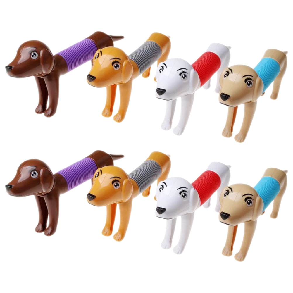 MLINS Assorted Color Animal Design Pop Tube Toy for Decor Made of ...
