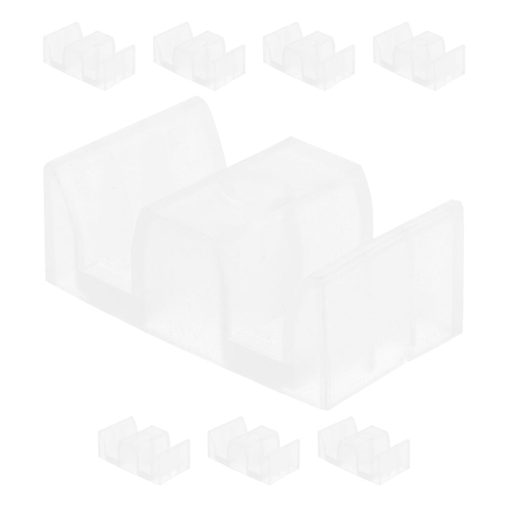 MLINS 8pcs Plastic Sliding Door Bumpers Shower Door Guide Bottom Track ...