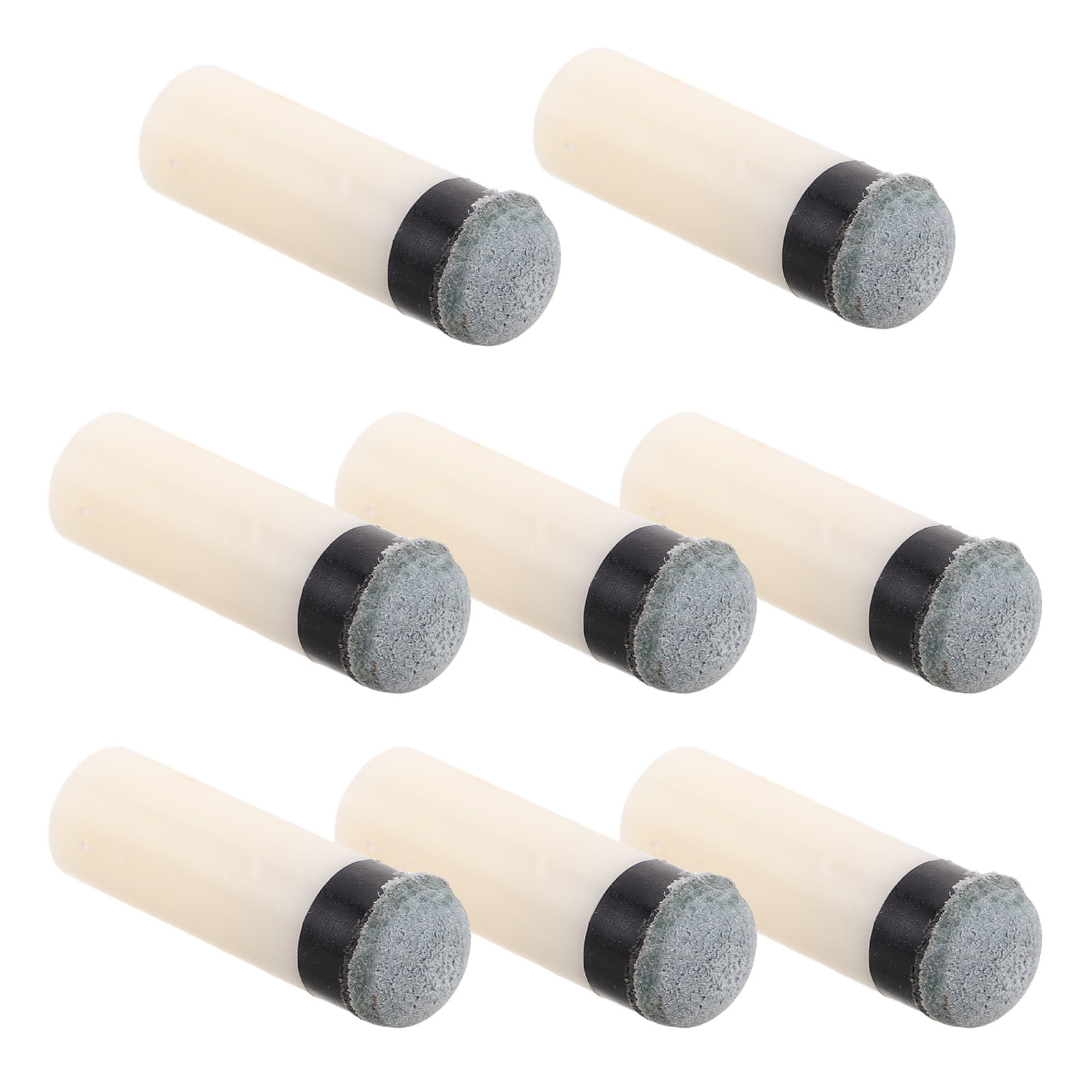 MLINS 8pcs Pool Cue Tip Replacement Kit Plastic Screw On Tips For ...
