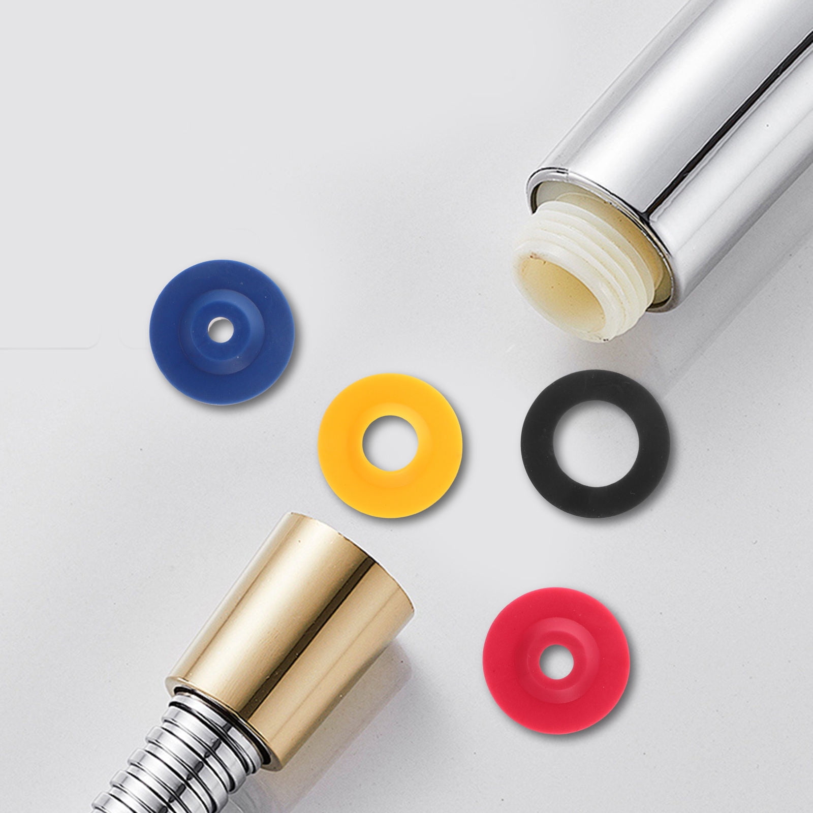 MLINS 8pcs Silicone Shower Flow Restrictor Kit Water Flow Reducer ...