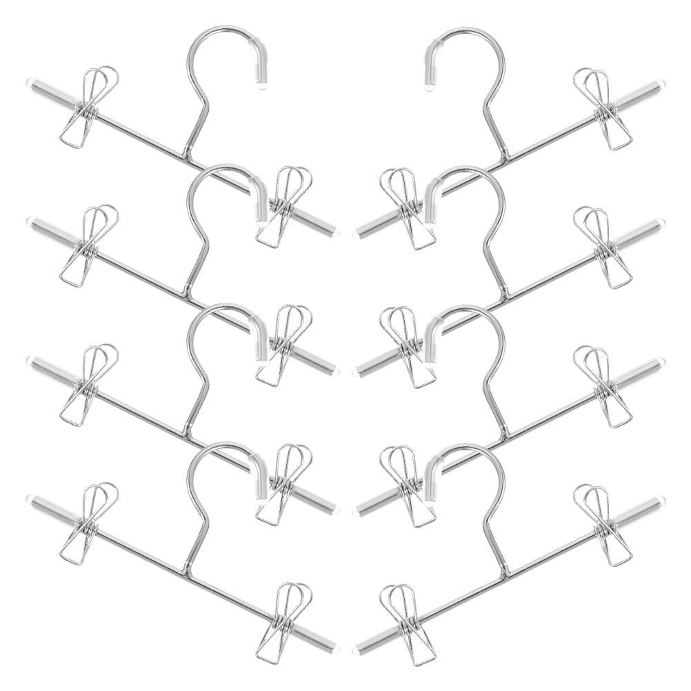 FELTECHELECTR Miniature Clothes Hanger Iron 8Pcs - Walmart.com