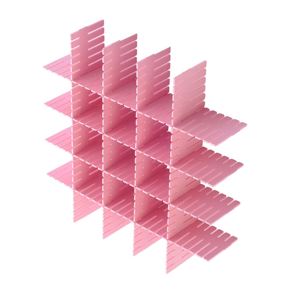 MLINS 8pcs Useful Plastic Sub-grid Drawer Dividers Home Sub-grid Drawer ...