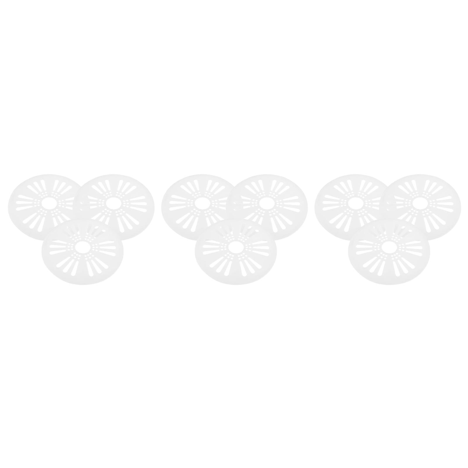 MLINS 9 PCS Plastic Semi Automatic Washing Machine Cover White 24cm ...