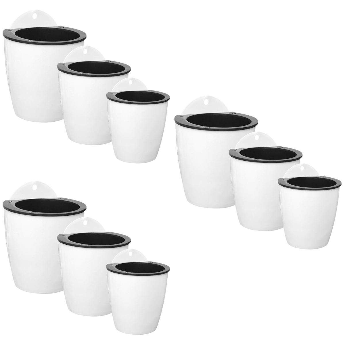 MLINS 9 Pcs Cotton Rope Automatic Water Absorption Flower Pot Wall ...