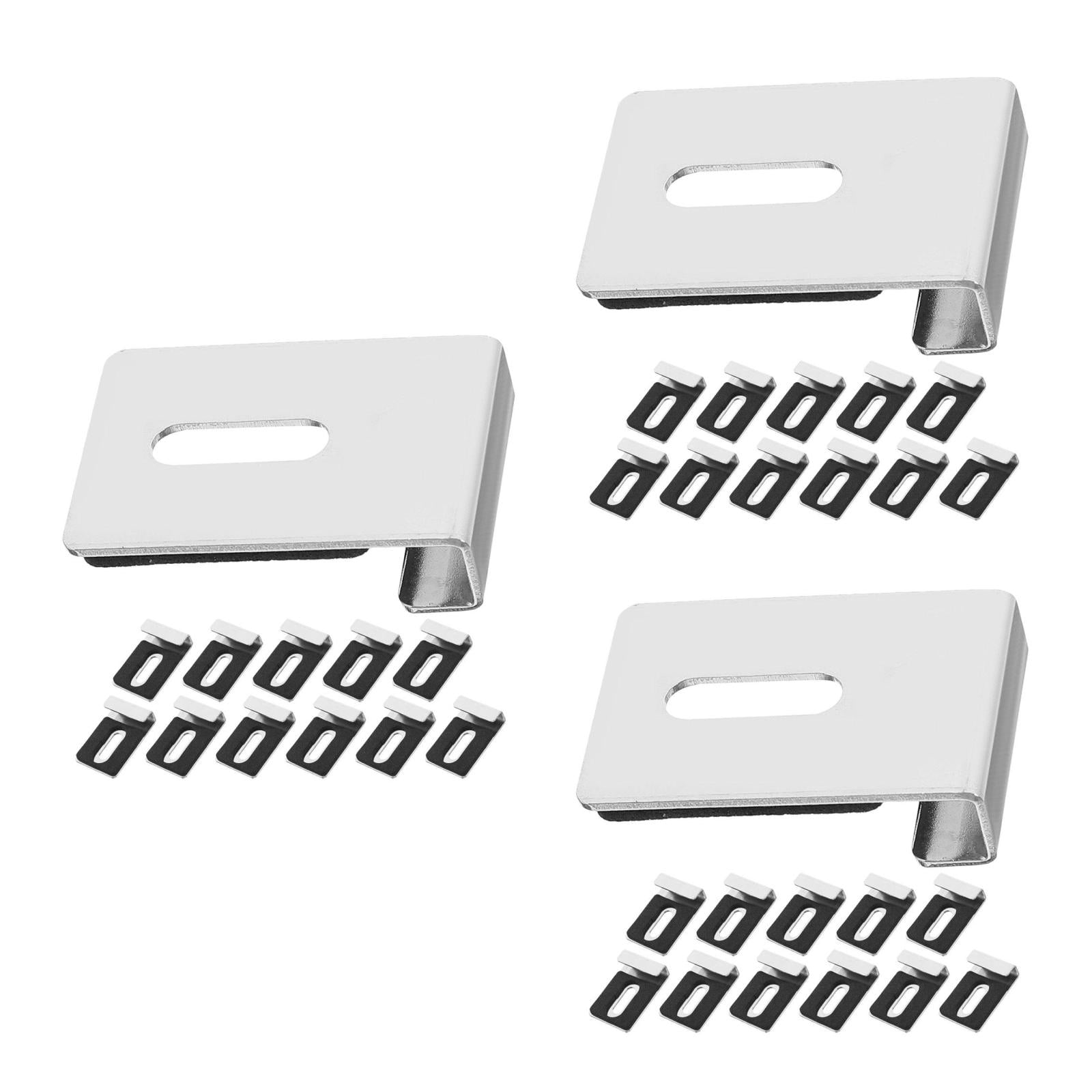 MLINS 9 Sets Heavy Duty Mirror Clips Mirror Hanger Clip Kit Mirror ...